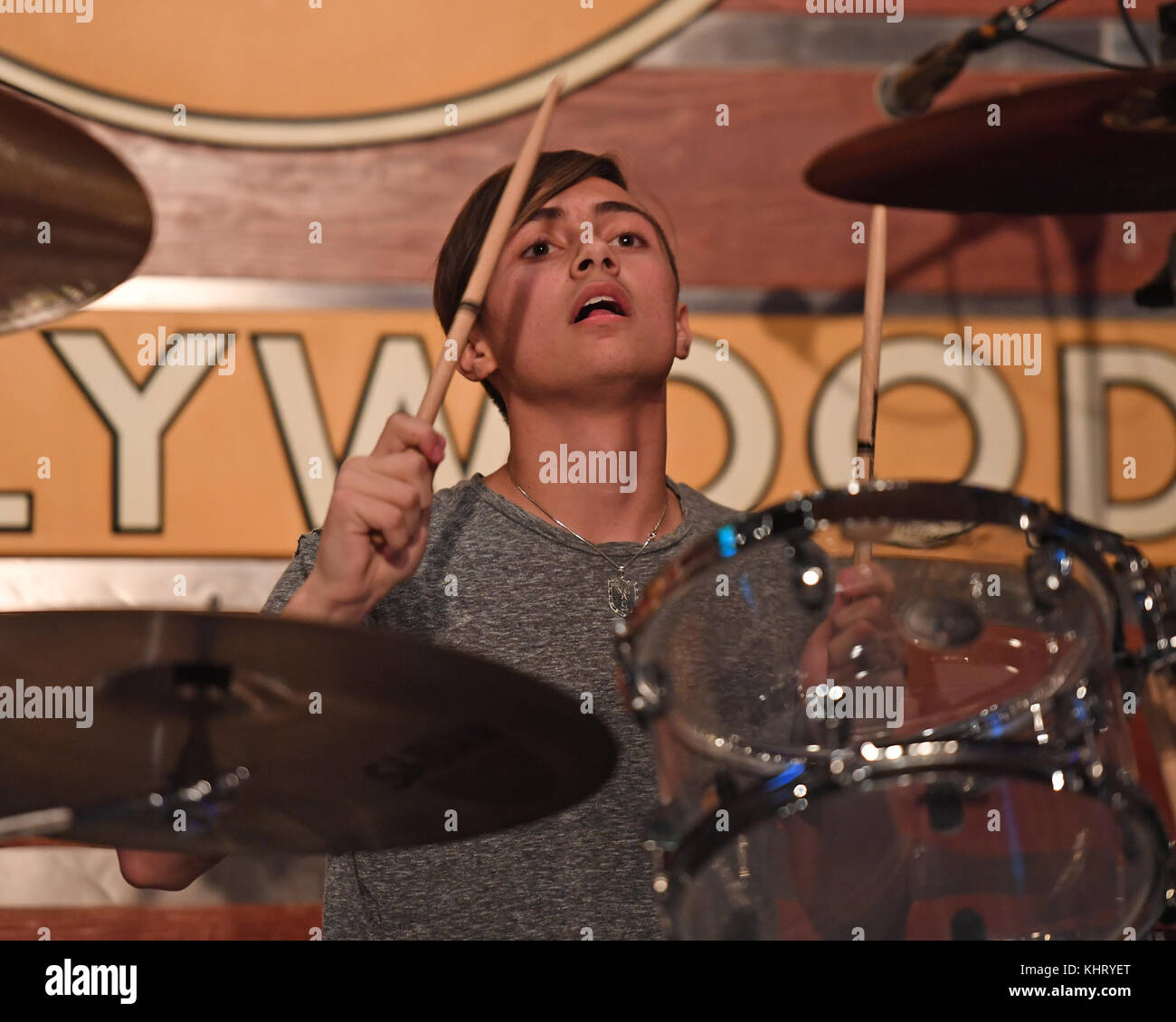 HOLLYWOOD FL - JANUARY 25: Nicholas Collins and Phil Collins attend the ...