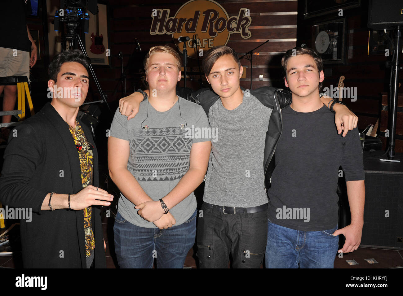 HOLLYWOOD FL - JANUARY 25: Nicholas Collins and Phil Collins attend the ...