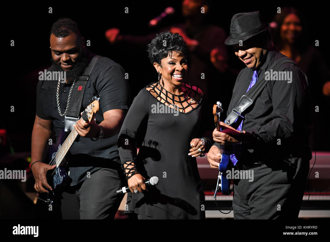 FORT LAUDERDALE, FL - JANUARY 27: Gladys Knight performs with The ...