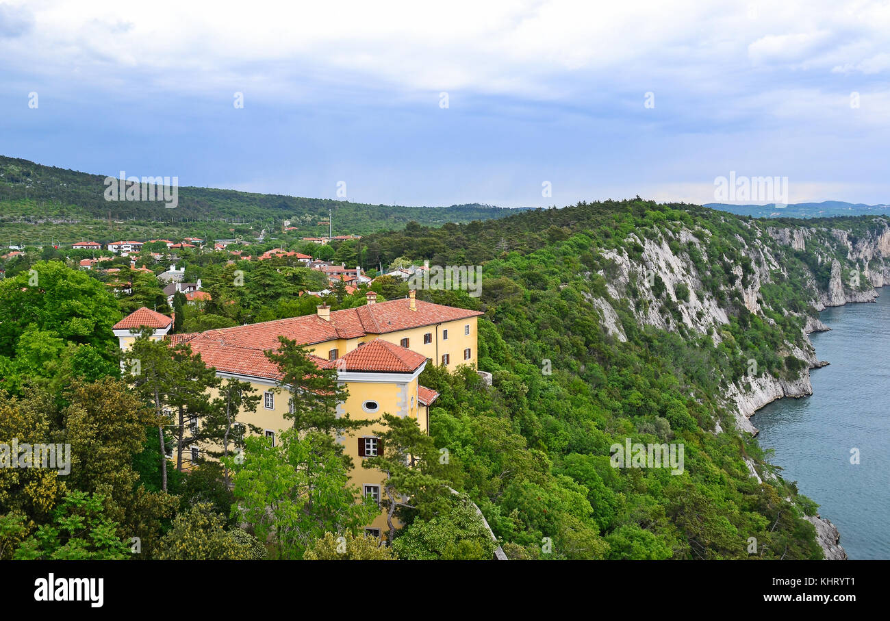 Duino Castle near Trieste, Italy Stock Photo - Alamy