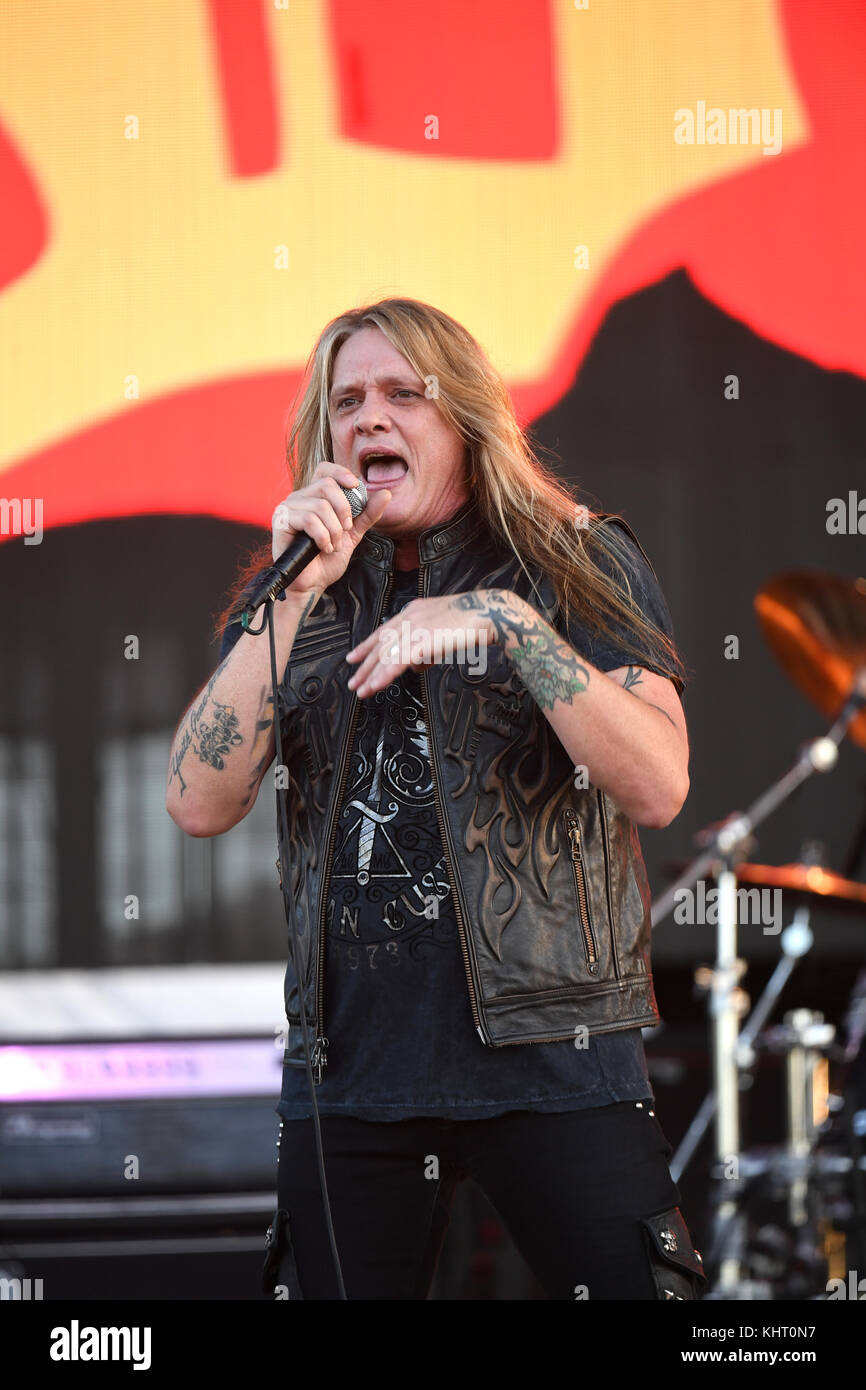 Sebastian bach skid row hi-res stock photography and images - Alamy