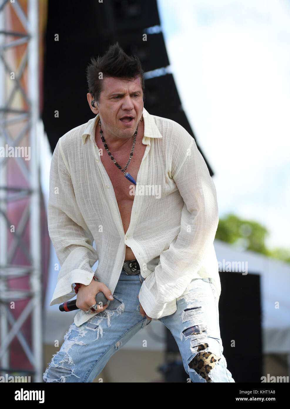 PEMBROKE PINES, FLORIDA - NOVEMBER 04: Miljenko Matijevic of the band ...