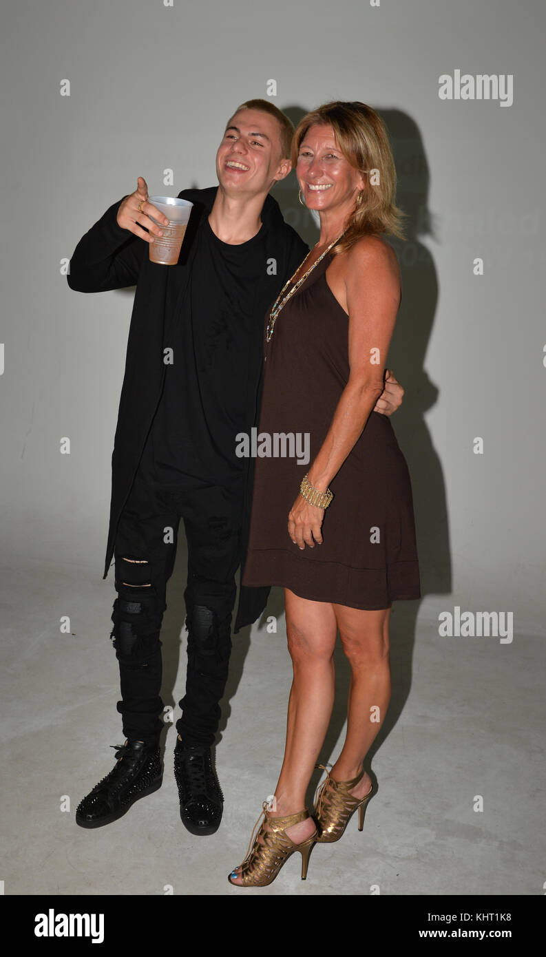 MIAMI , FL - AUGUST 08: (EXCLUSIVE COVERAGE) 20-year-old Eric Leon has ...