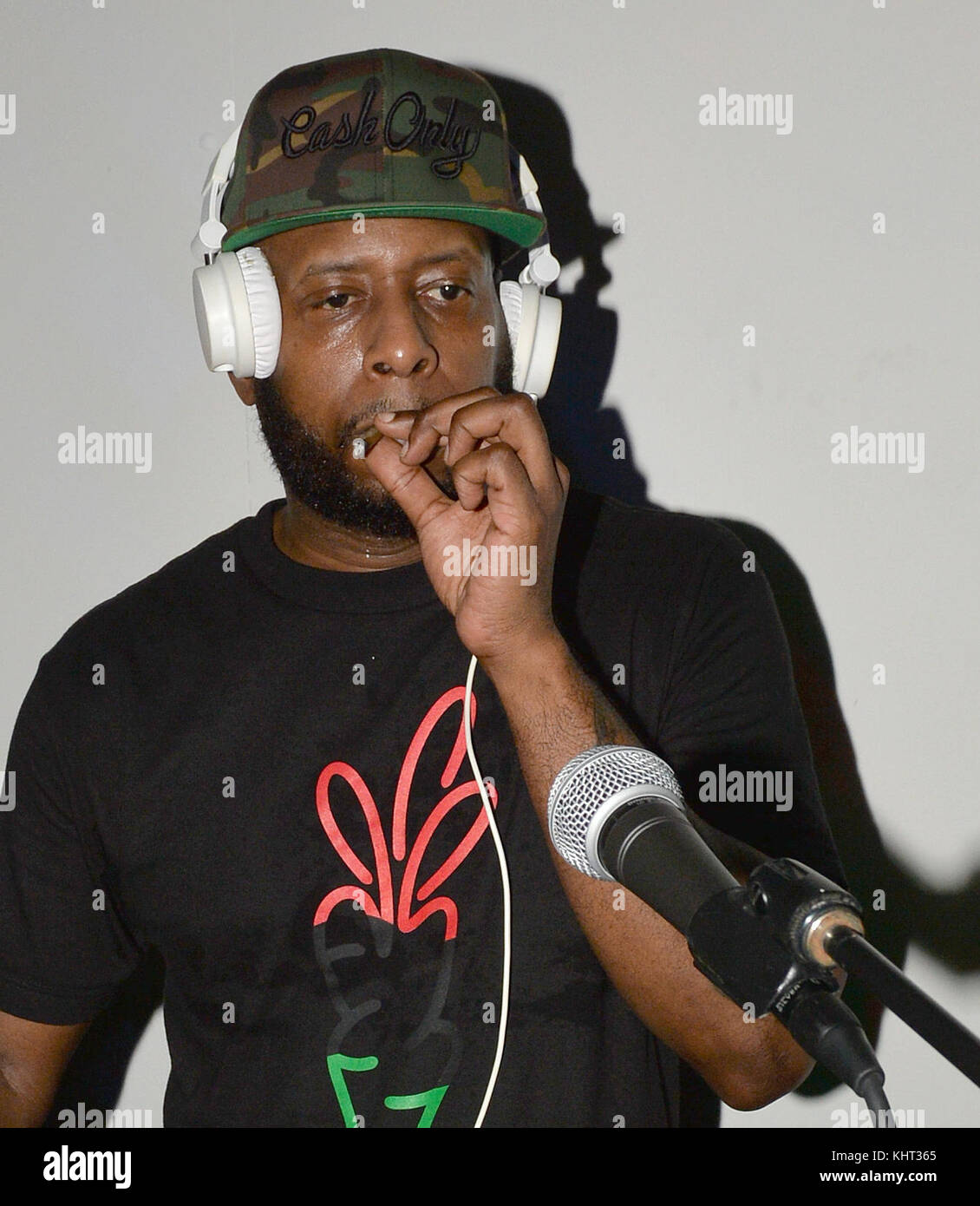 FORT LAUDERDALE, FL - FEBRUARY 19: Talib Kweli preforms onstage while ...