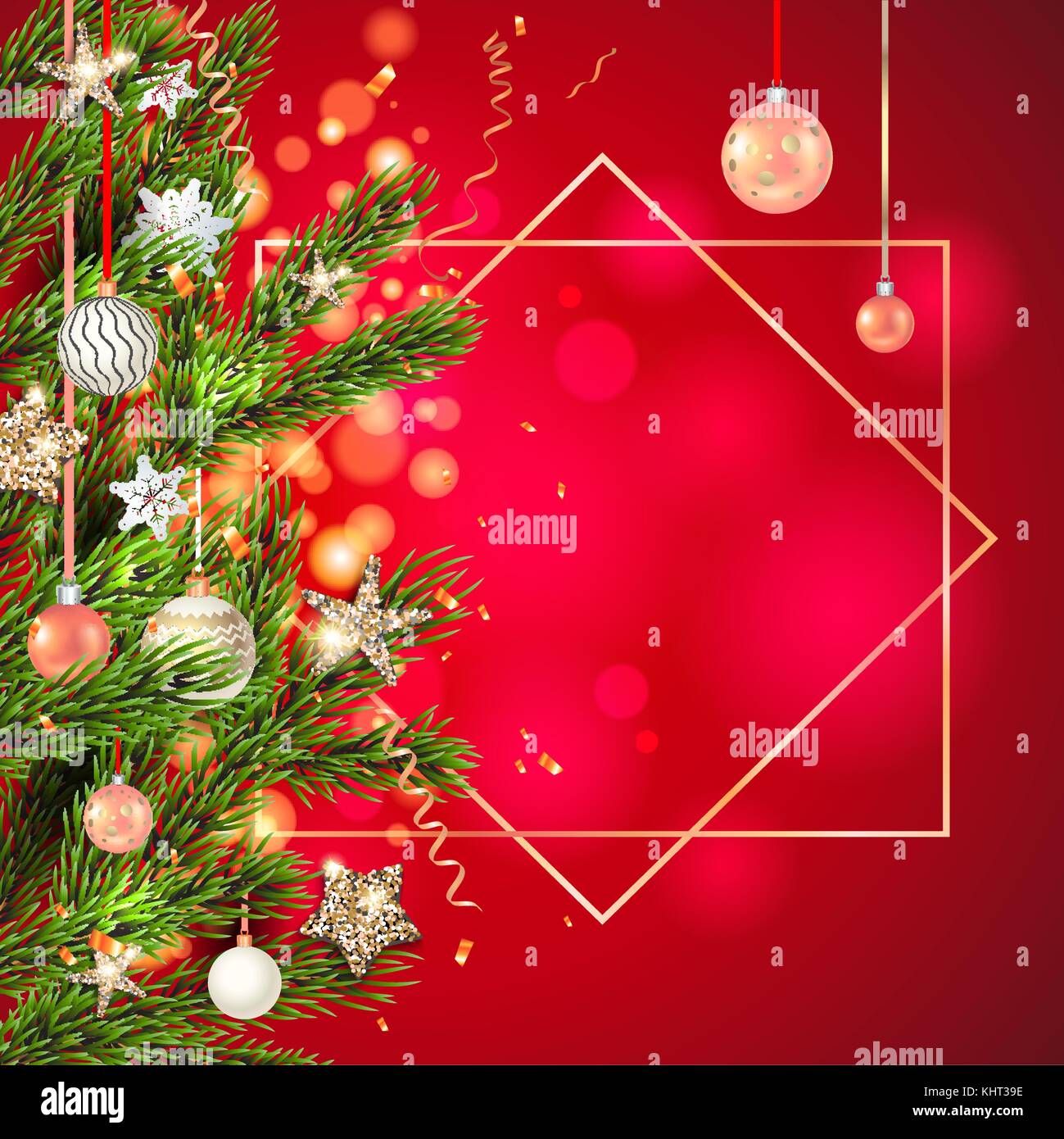 Background tree decorations Stock Vector Image & Art - Alamy