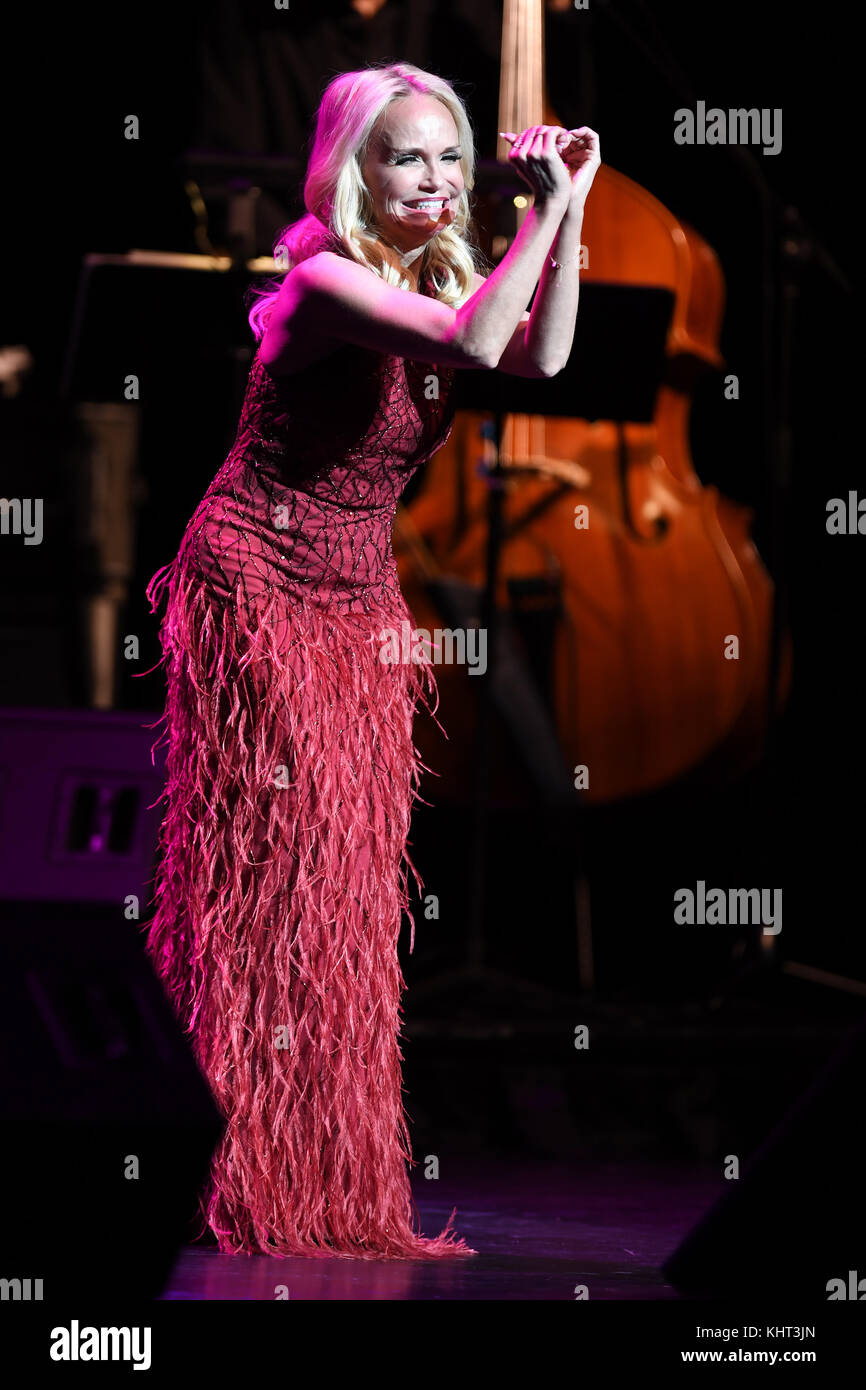 FORT LAUDERDALE, FL - FEBRUARY 14: Kristin Chenoweth performs a ...