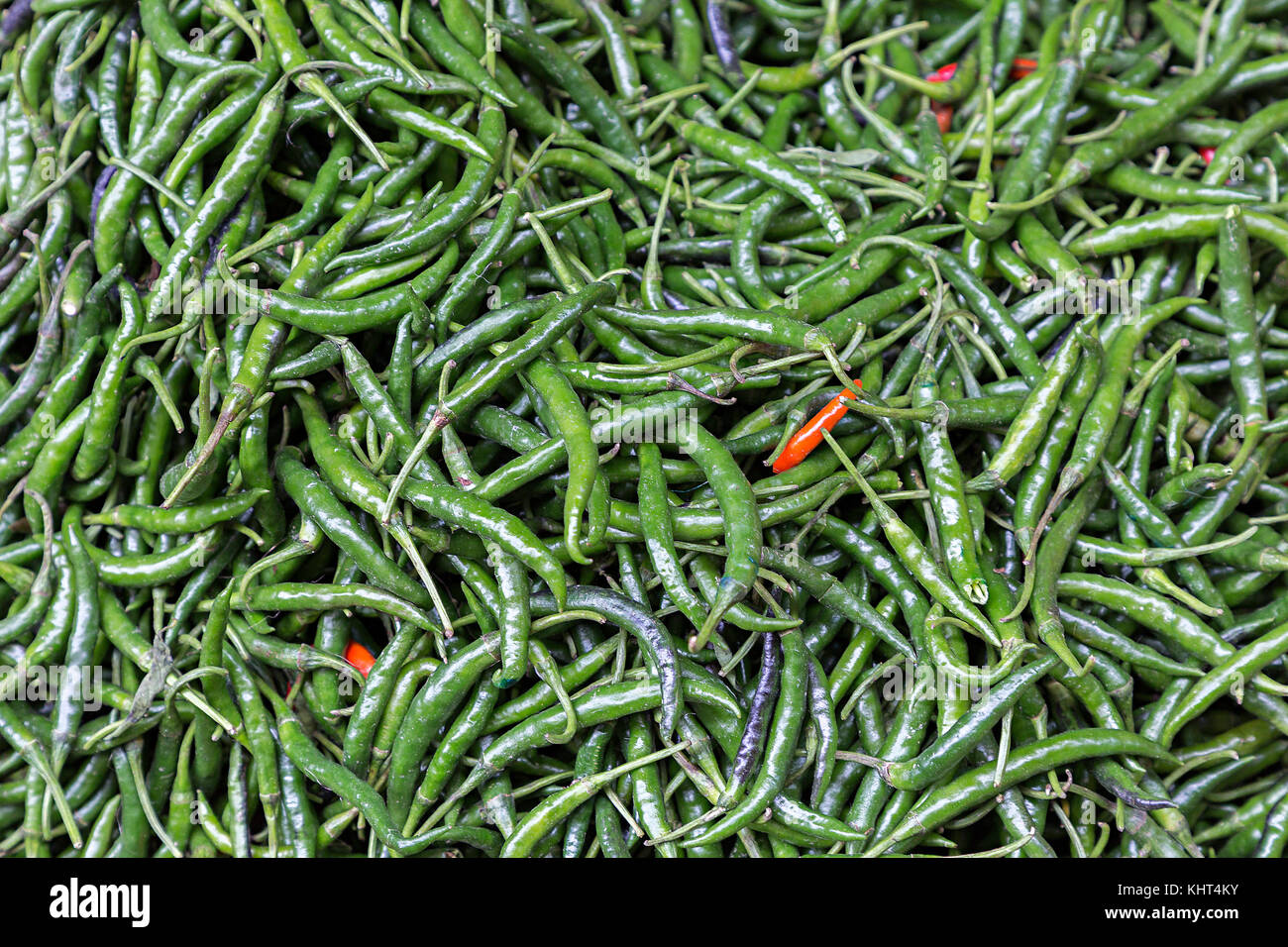 Chillis on sale in market, Shillong, Meghalaya, India Stock Photo - Alamy