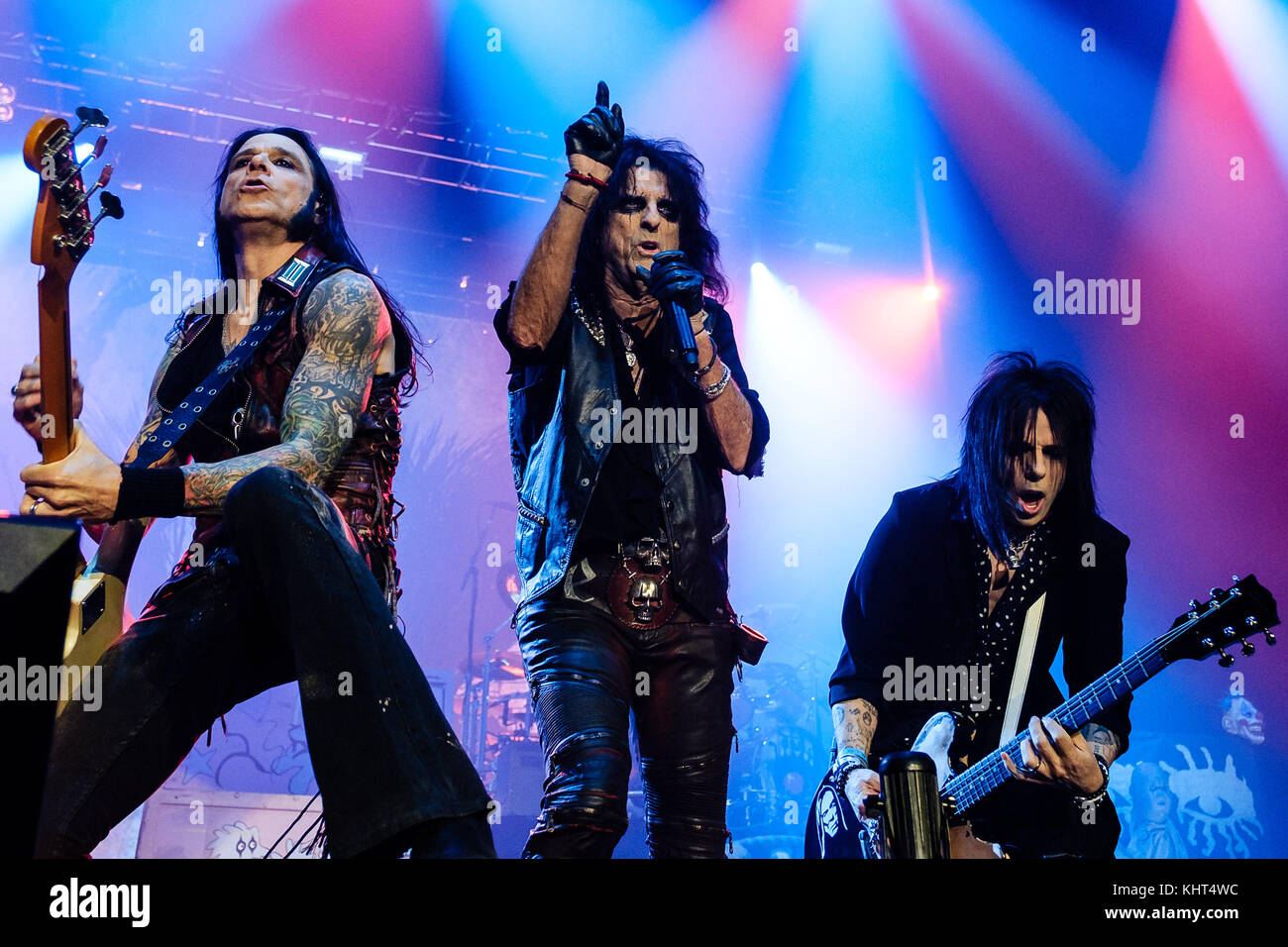 Alice Cooper performs at the SSE Arena Wembley, London on Thursday 16 ...