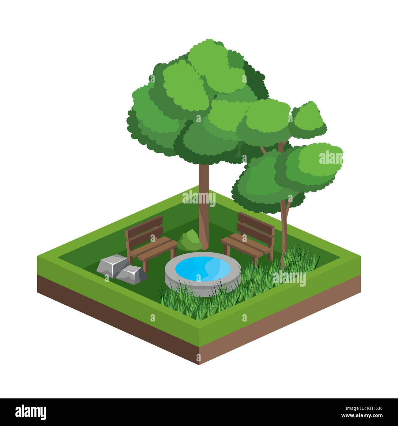 trees and water source design Stock Vector Image & Art - Alamy