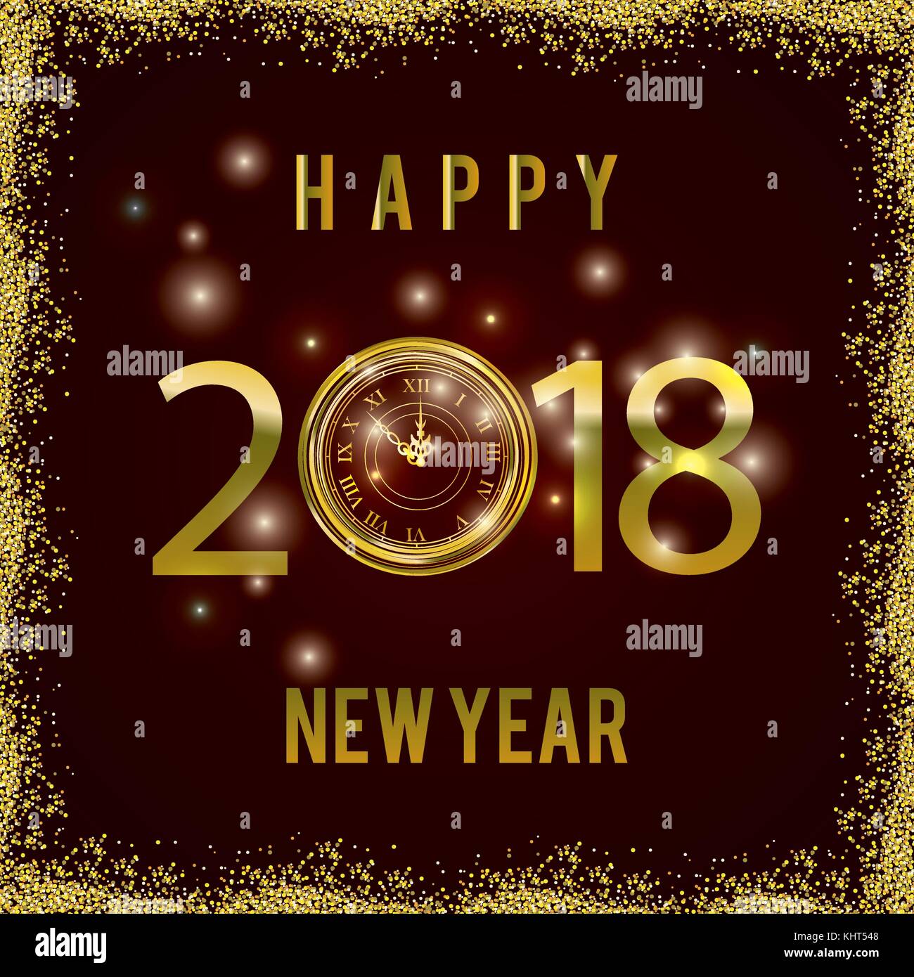 Happy new year design Stock Vector Image & Art - Alamy