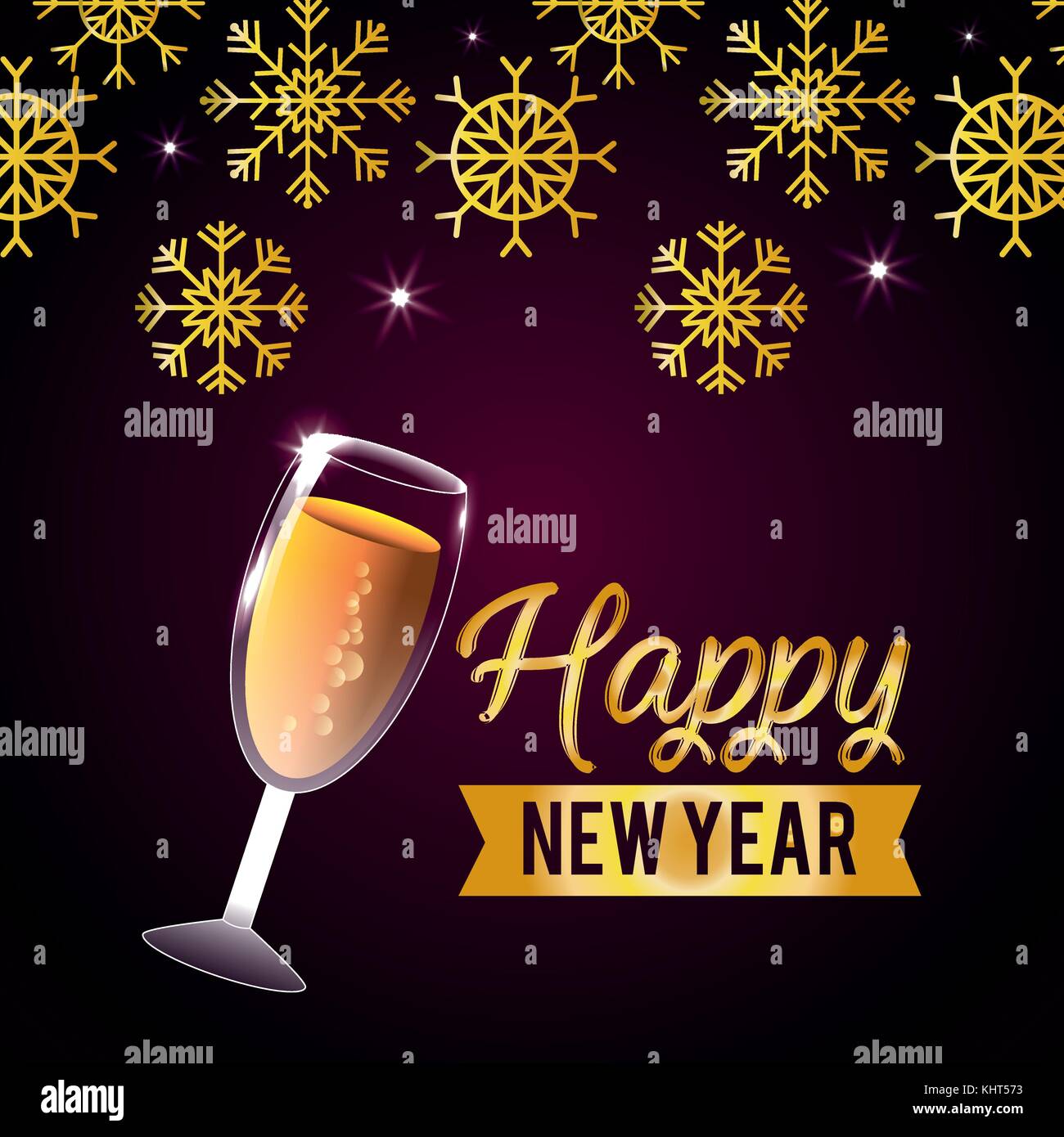 Happy new year design Stock Vector Image & Art - Alamy