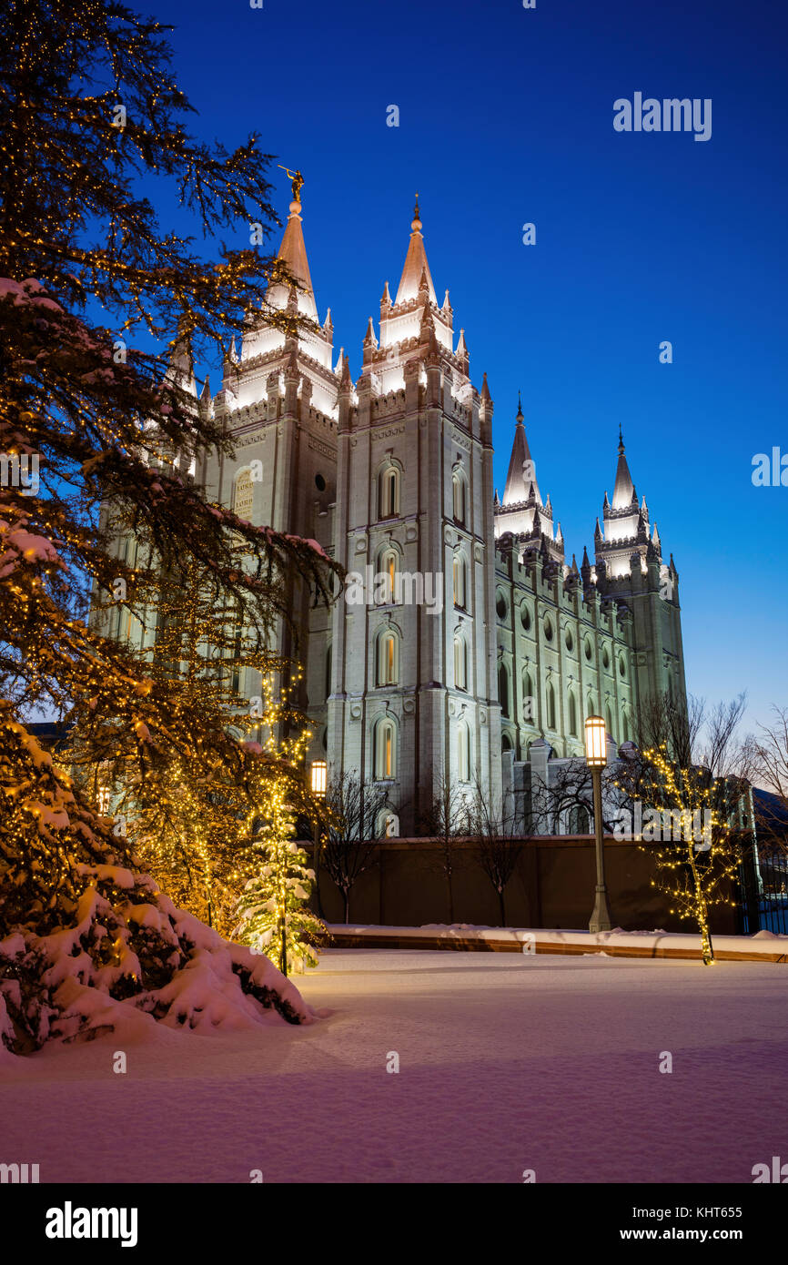 Salt Lake Temple Moons