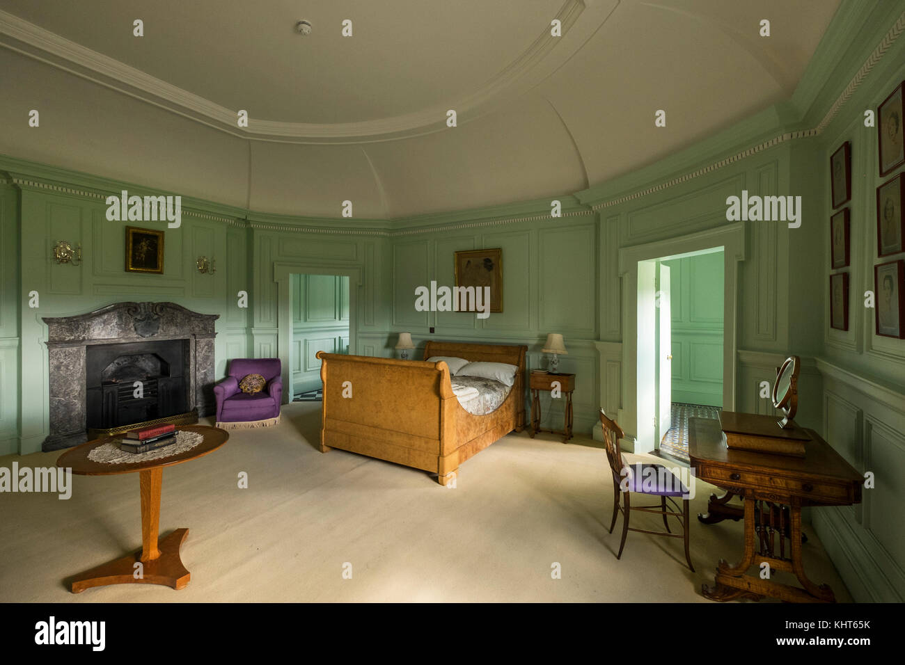 Interior views of the rooms in Russborough House, Blessington, County ...