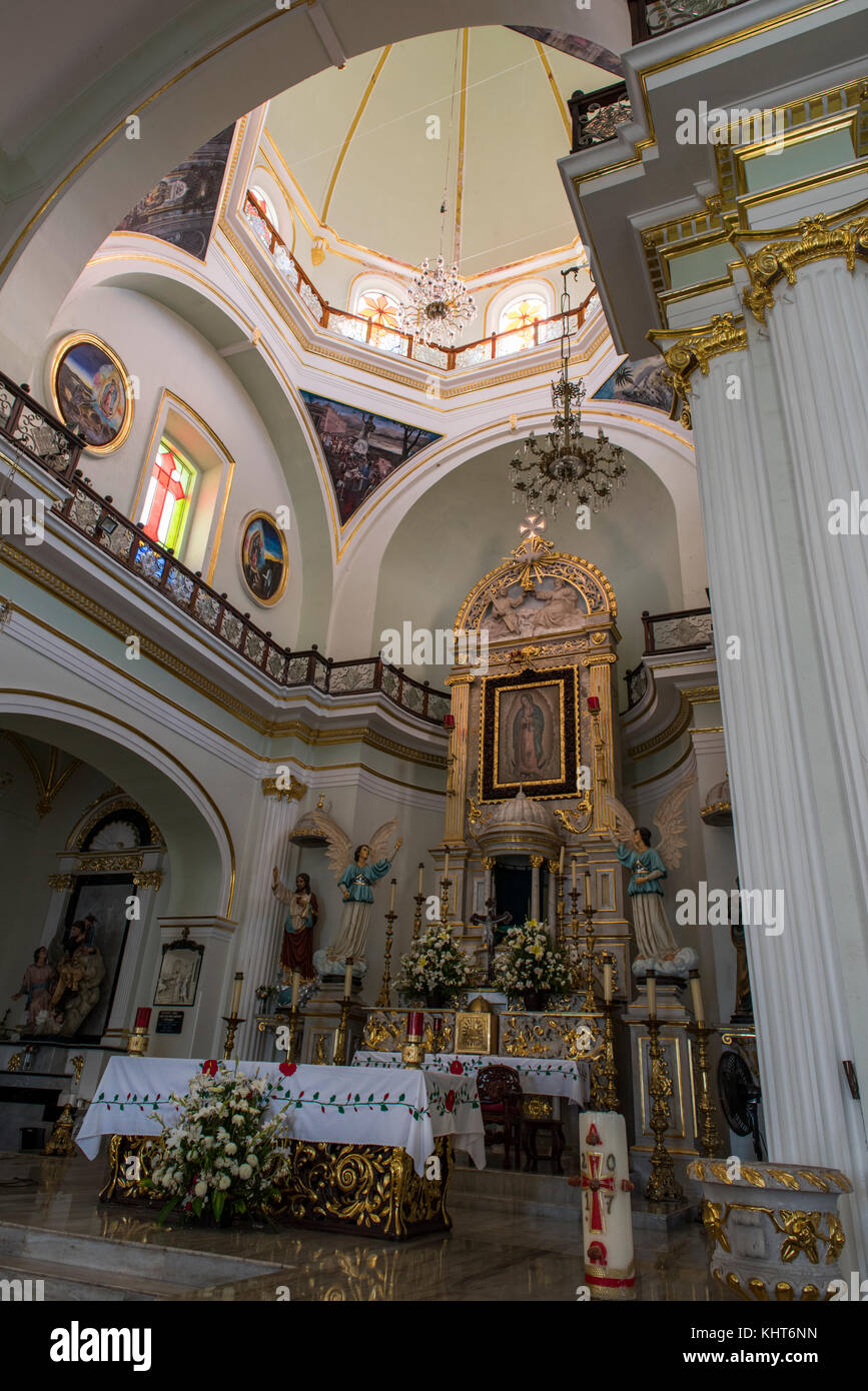 Mexico, State of Jalisco, Puerto Vallarta. El Centro, old downtown ...