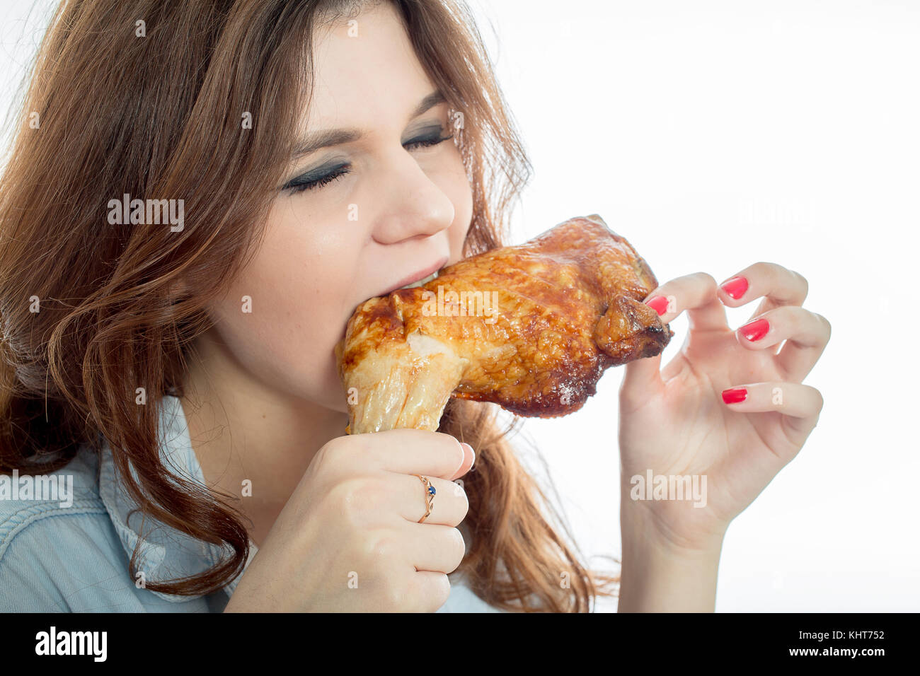 White People Eating Chicken
