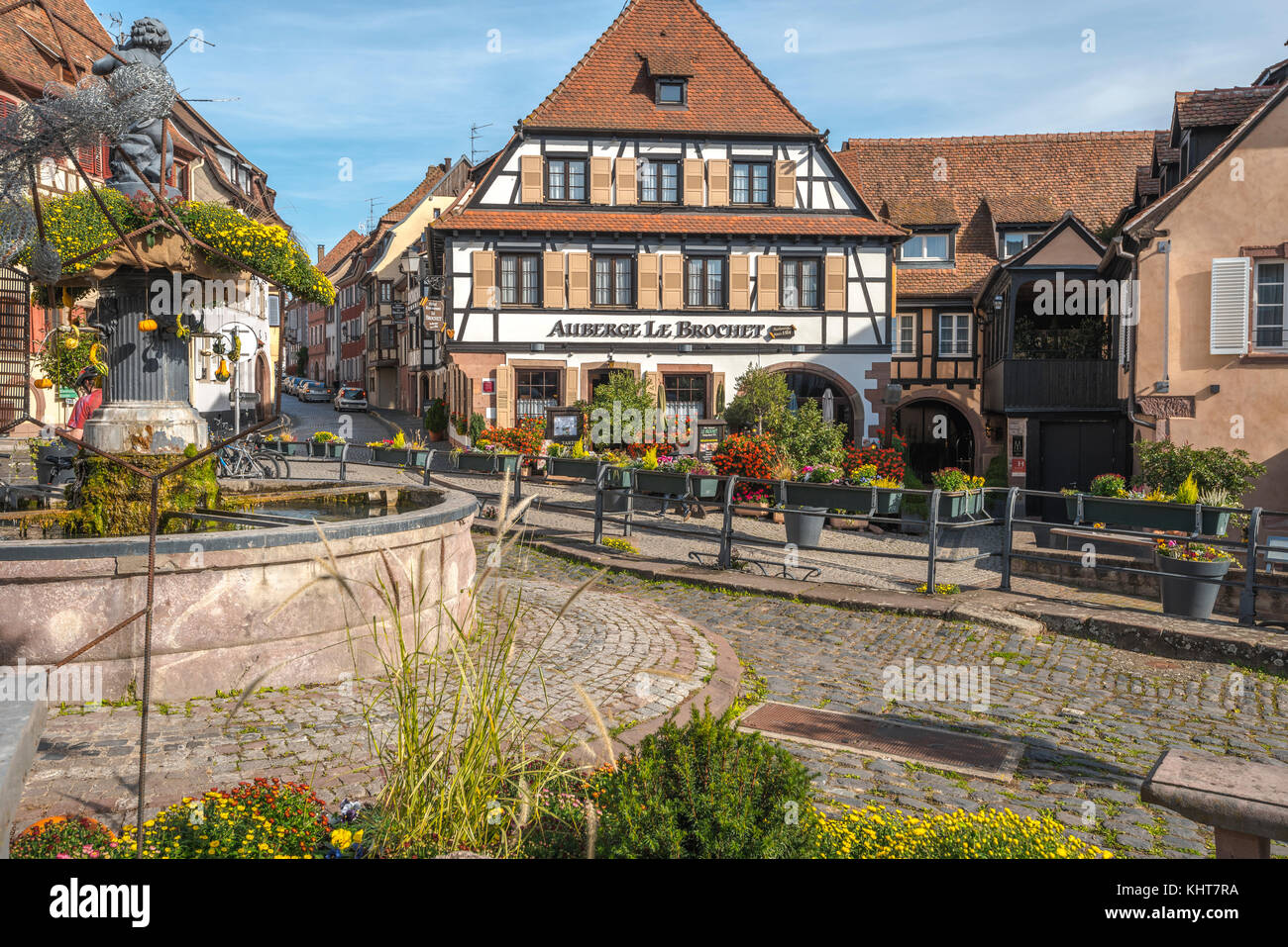 village Barr, on the Wine Route of Alsace, France Stock Photo - Alamy
