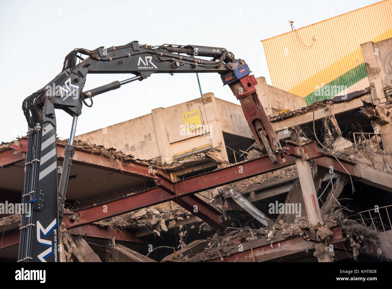 Car Park Demolition Stock Photos & Car Park Demolition Stock Images - Alamy