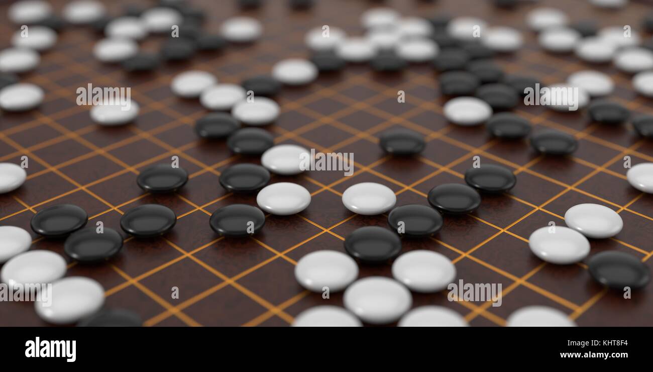 Go japanese boardgame hi-res stock photography and images - Alamy