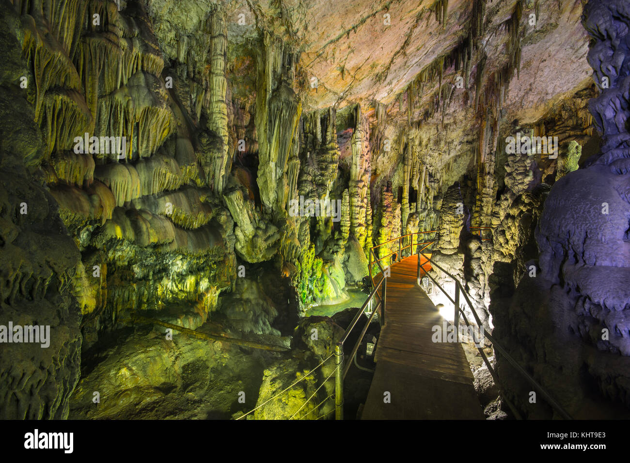 Dikteo Andro Cave also known as birth place of Zeus in Crete, Greece ...