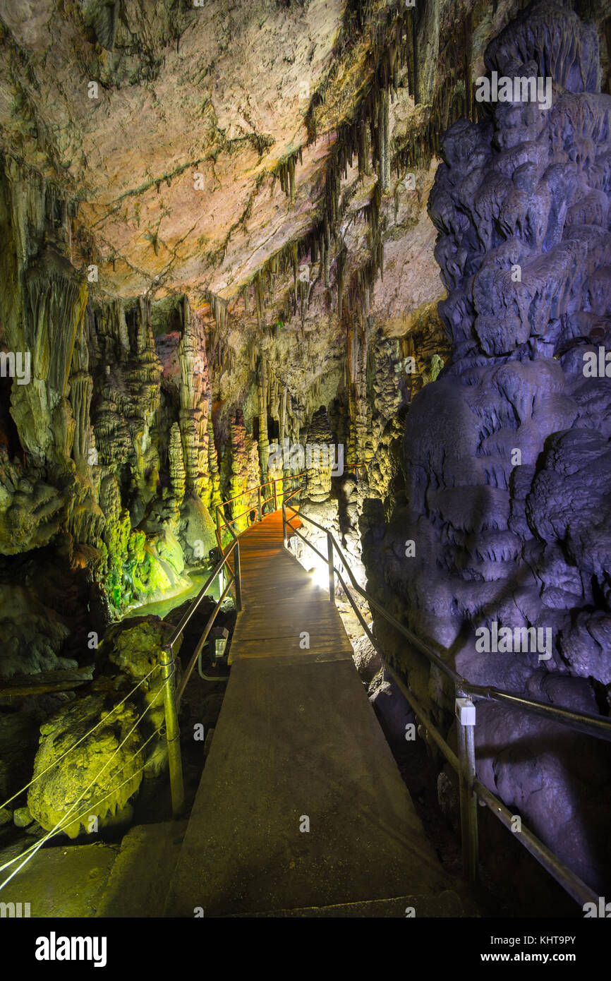 Dikteo Andro Cave also known as birth place of Zeus in Crete, Greece ...