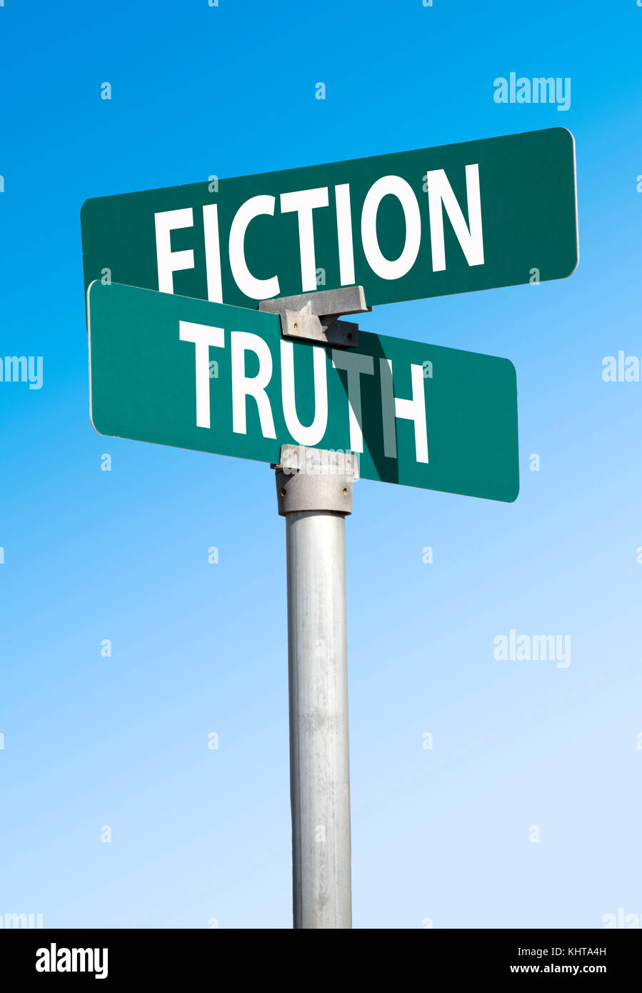 truth and fiction Stock Photo - Alamy