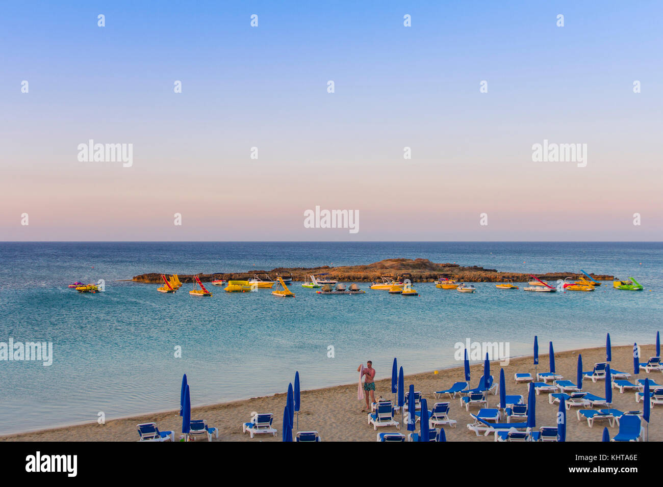 Fig Tree Bay, Protaras, Cyprus. 13th June 2017. Credit: Tove Larsen ...