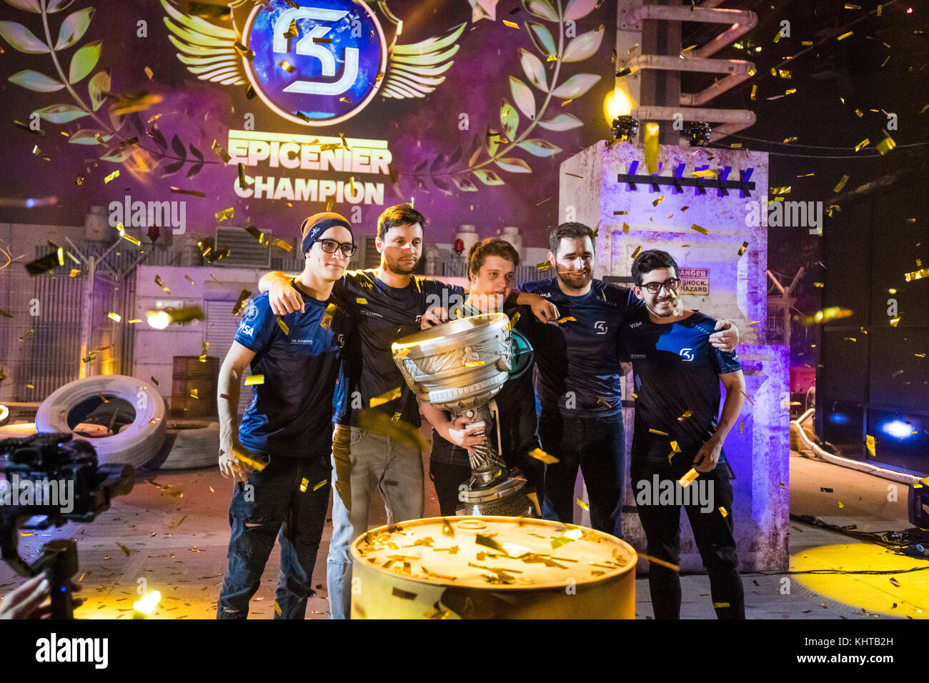 SAINT PETERSBURG, RUSSIA - OCTOBER 29 2017: EPICENTER Counter Strike ...