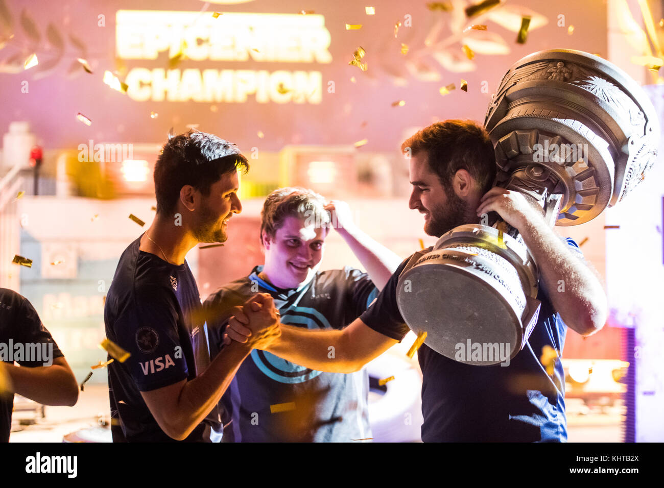 SAINT PETERSBURG, RUSSIA - OCTOBER 29 2017: EPICENTER Counter Strike ...