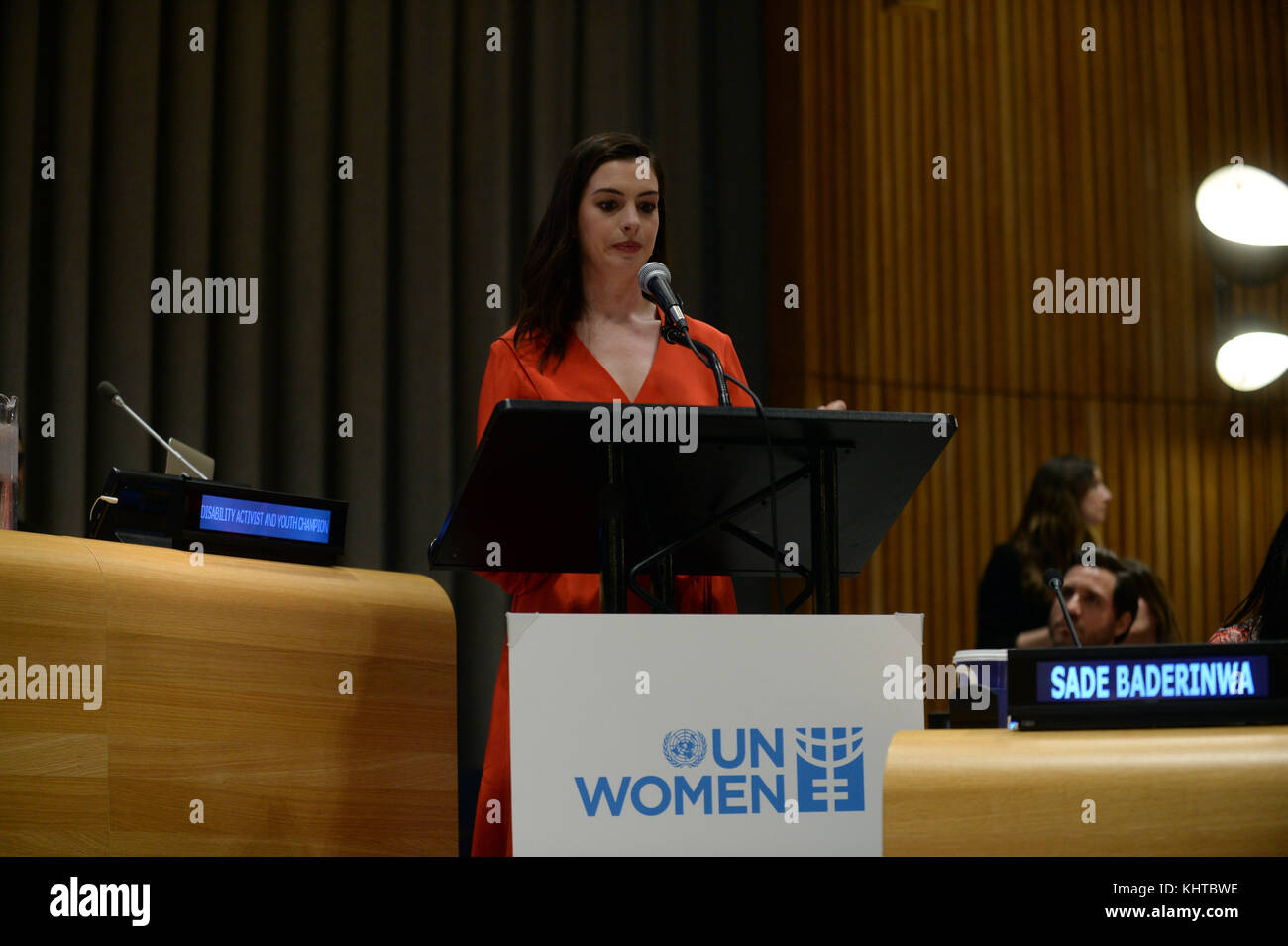 New York United States March 8 Actress And United Nations Goodwill