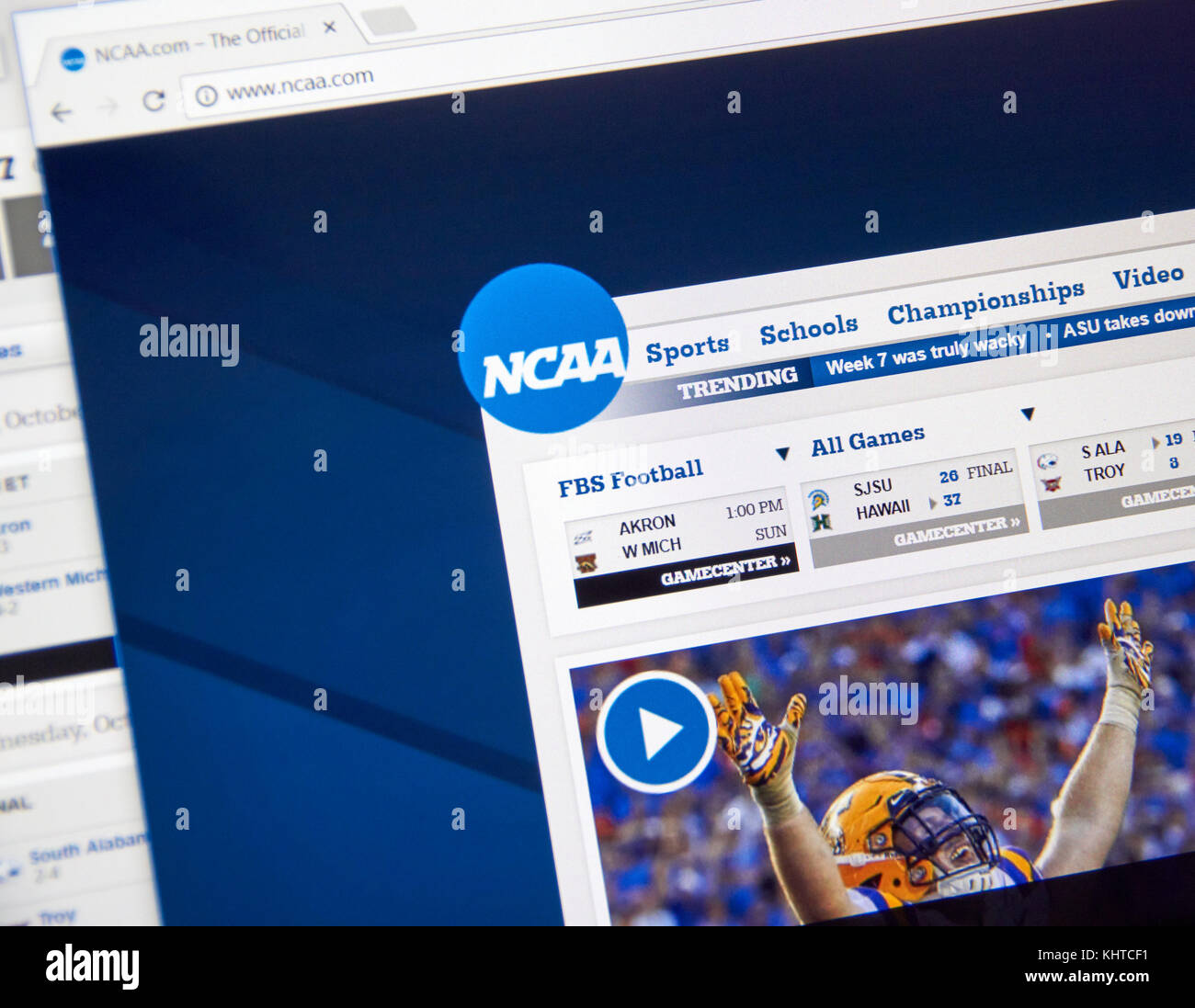 National collegiate athletic association hi-res stock photography and ...
