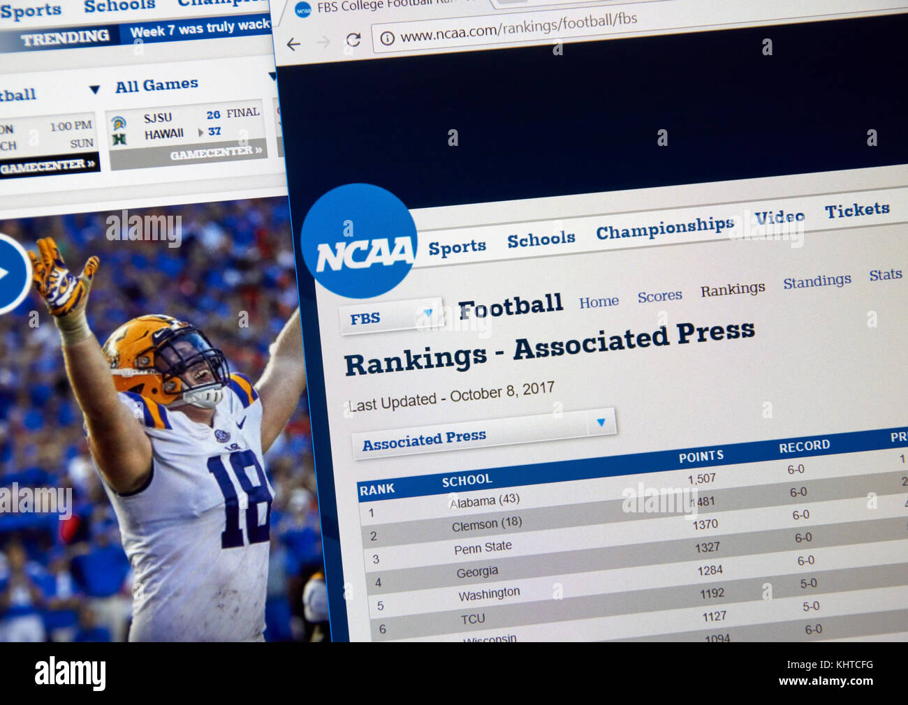 Ncaa logo hi-res stock photography and images - Alamy