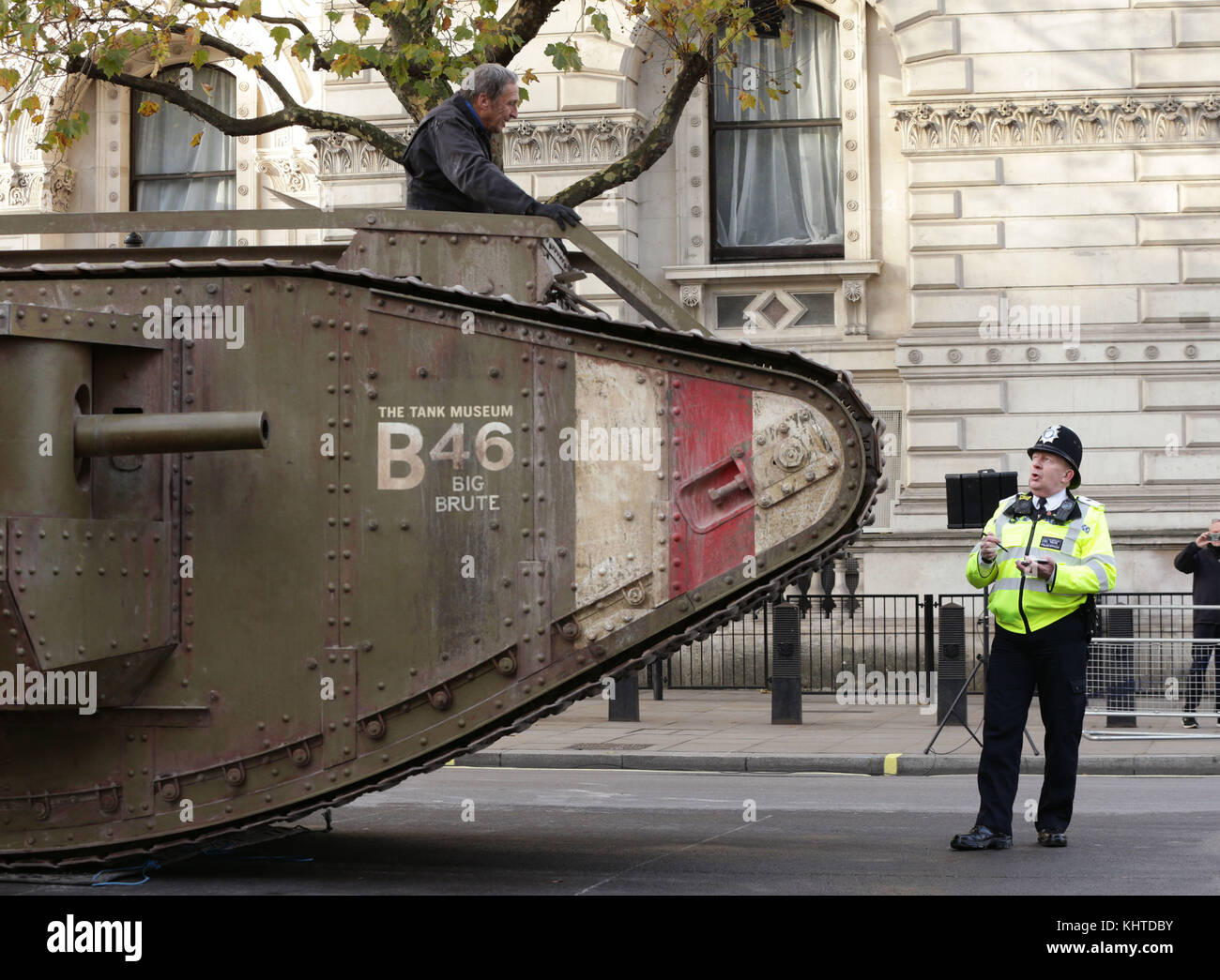 Police officer and former gulf war tank commander spike yarrow hi-res ...