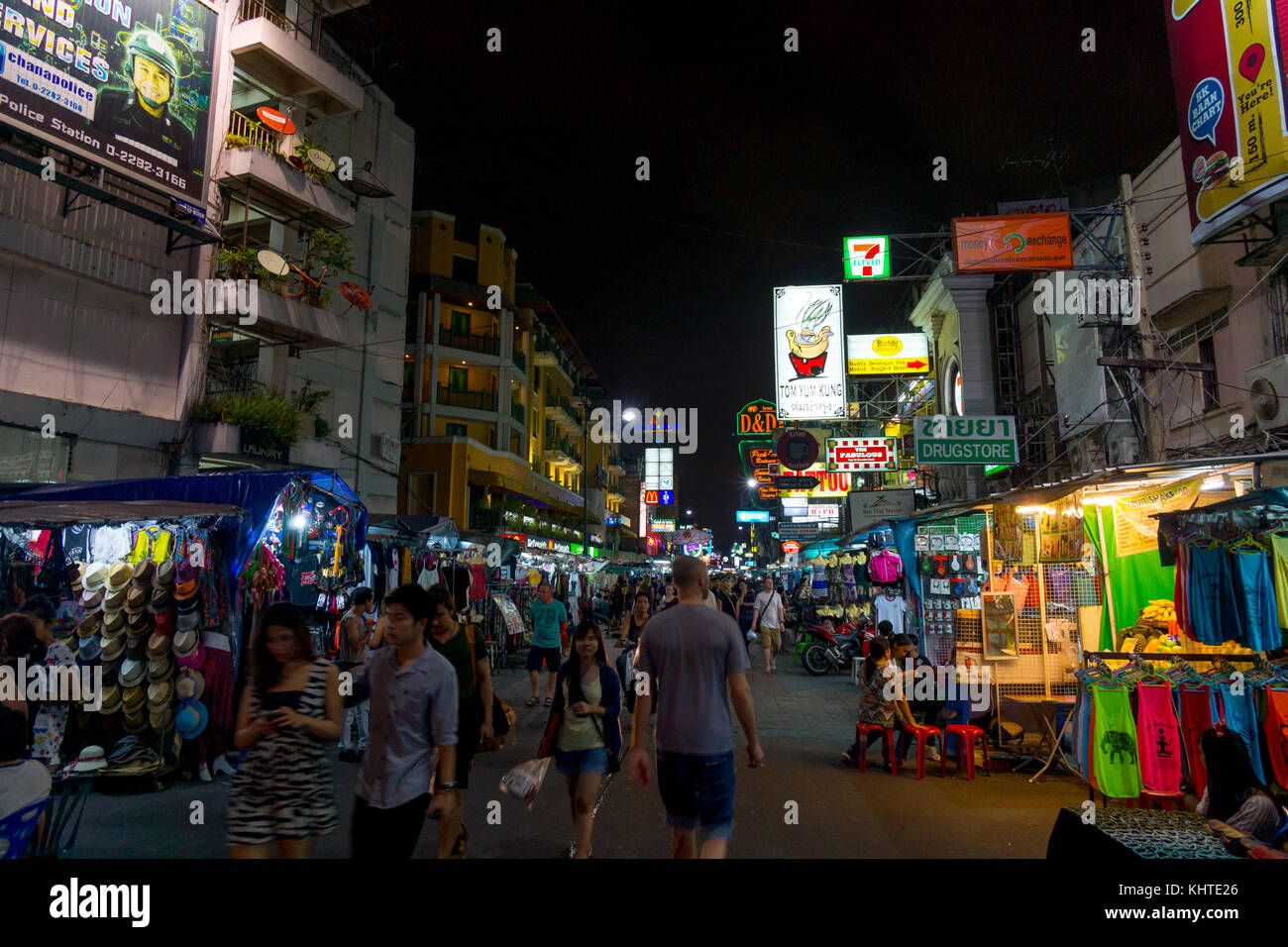 Khao San Road, Bangkok, Thailand Stock Photo - Alamy