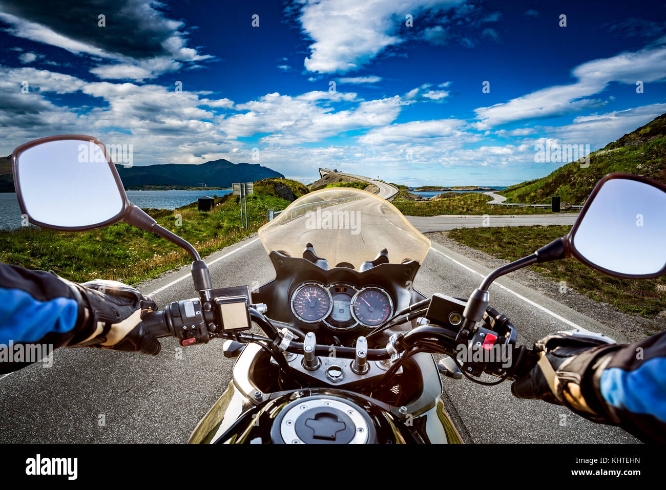 Atlantic ocean road in norway hi-res stock photography and images - Alamy