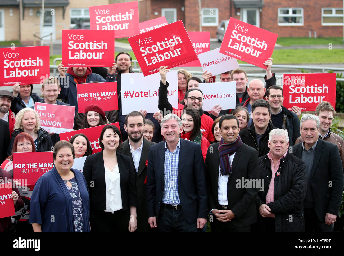 Scottish Labour's Richard Leonard meets with fellow MSPs and party ...
