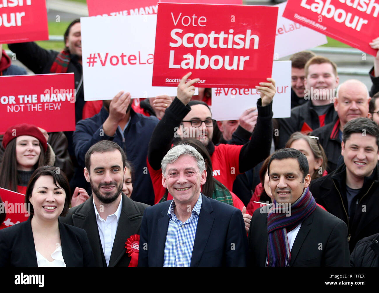 Scottish Labour's Richard Leonard meets with fellow MSPs and party ...