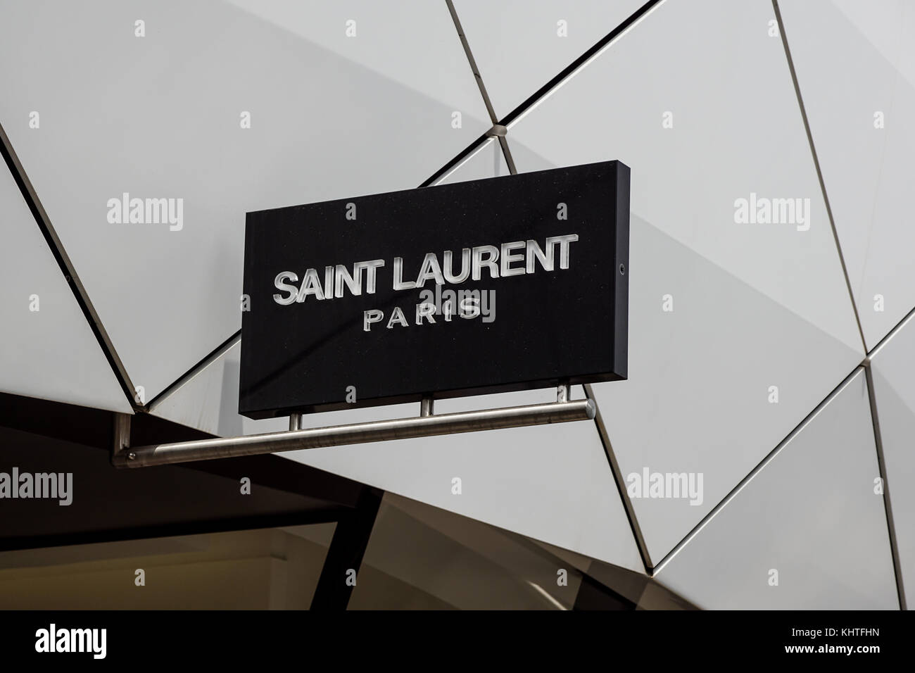 Yves saint laurent paris shop hi-res stock photography and images - Alamy