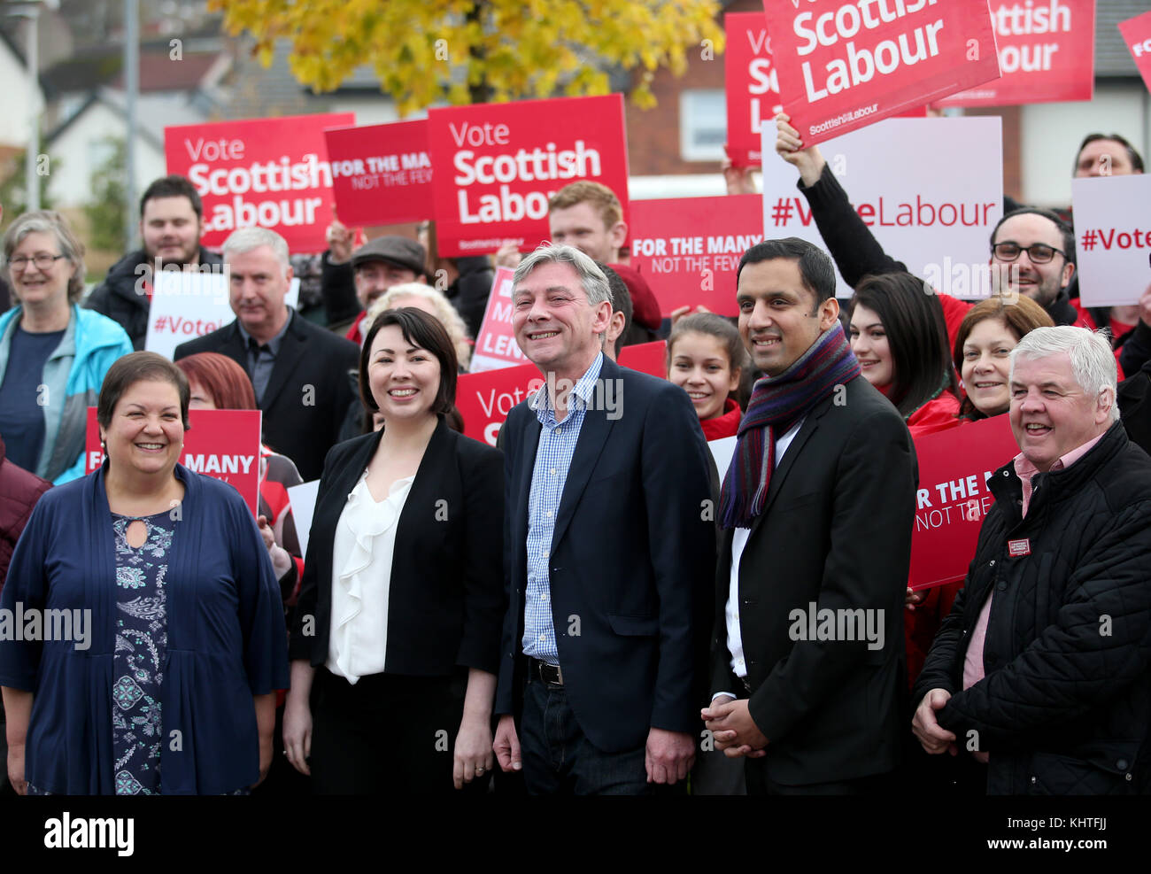 Scottish Labour's Richard Leonard meets with fellow MSPs and party ...