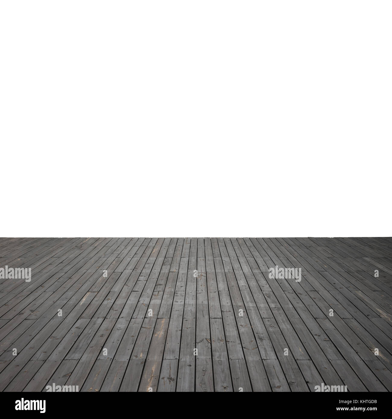 isolated wooden floor with clipping path with empty too Stock Photo - Alamy