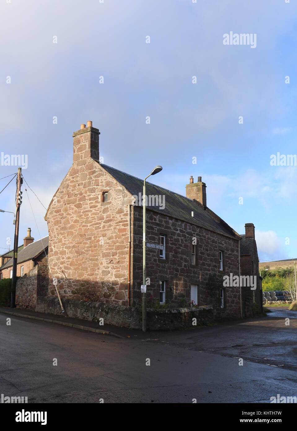 Alyth street scene Scotland November 2017 Stock Photo - Alamy