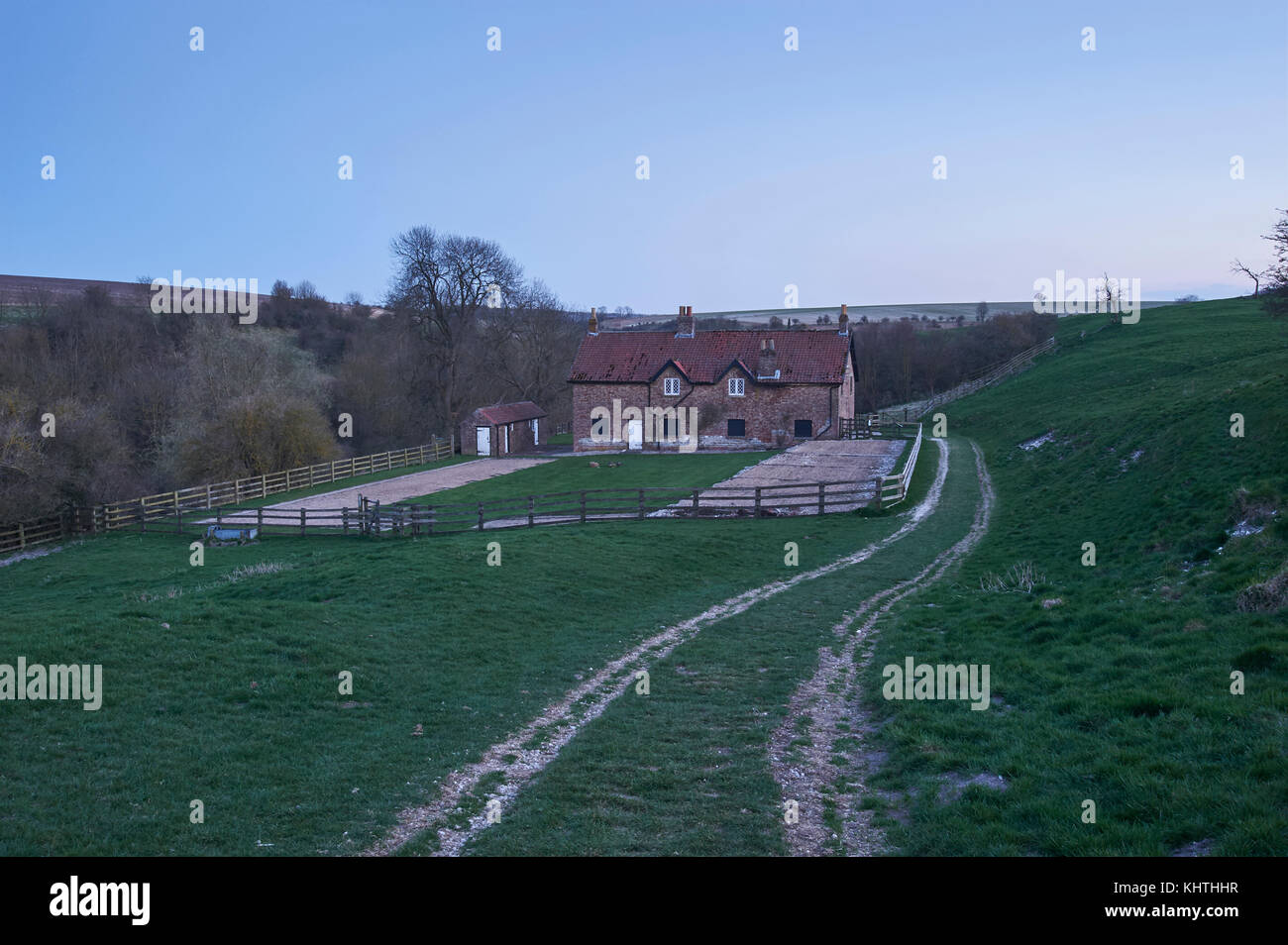Sir Charles Buck's 18th Century Farm House At Wharram Percy in East ...