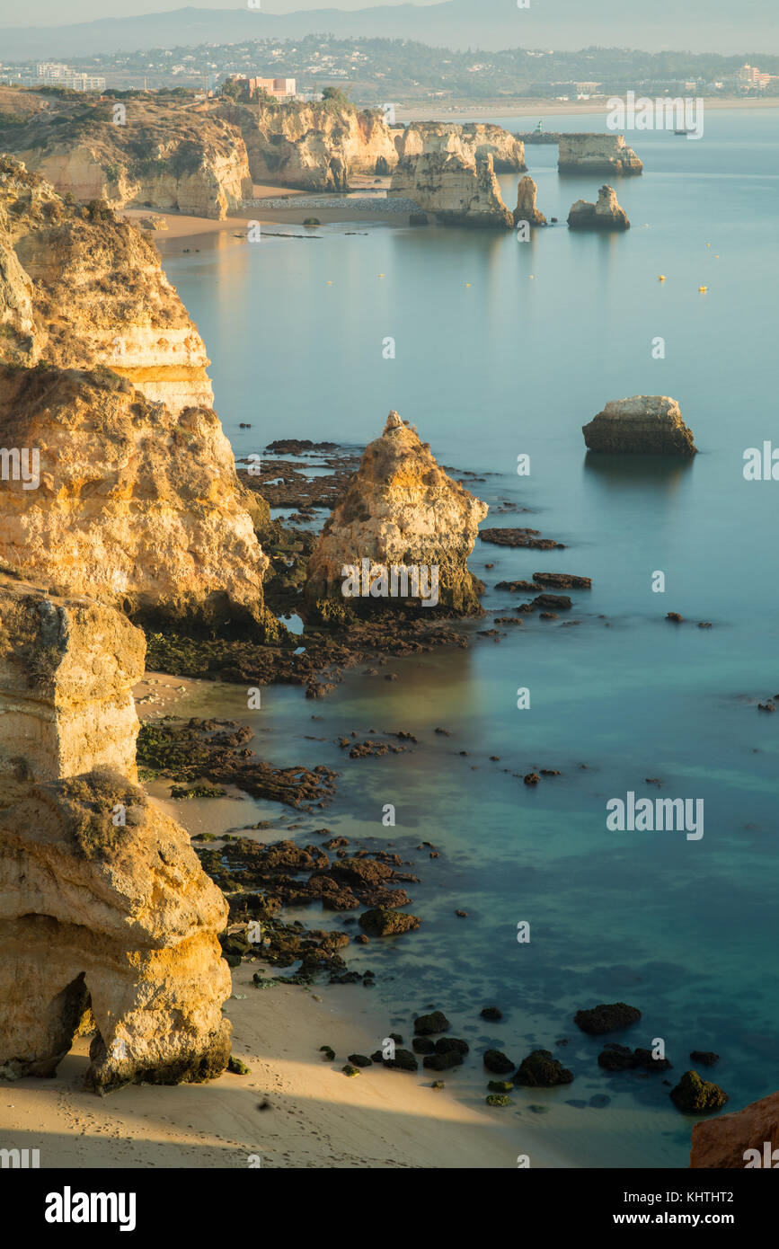 Portuguese Algarve Coastline. Lagos, Portugal, Europe Stock Photo - Alamy