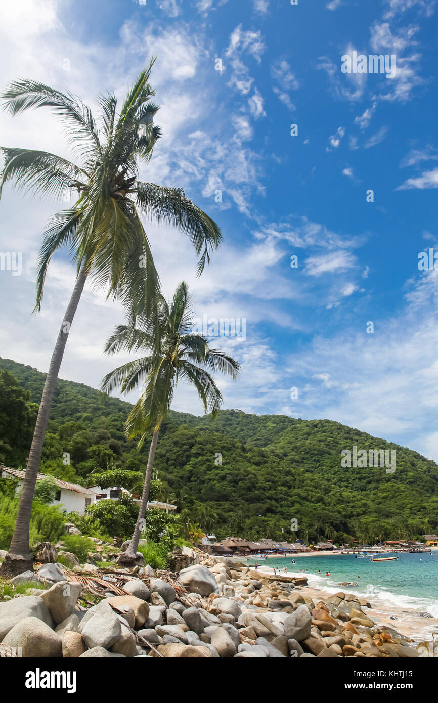 Detail from Playa Las Animas in Mexico Stock Photo - Alamy