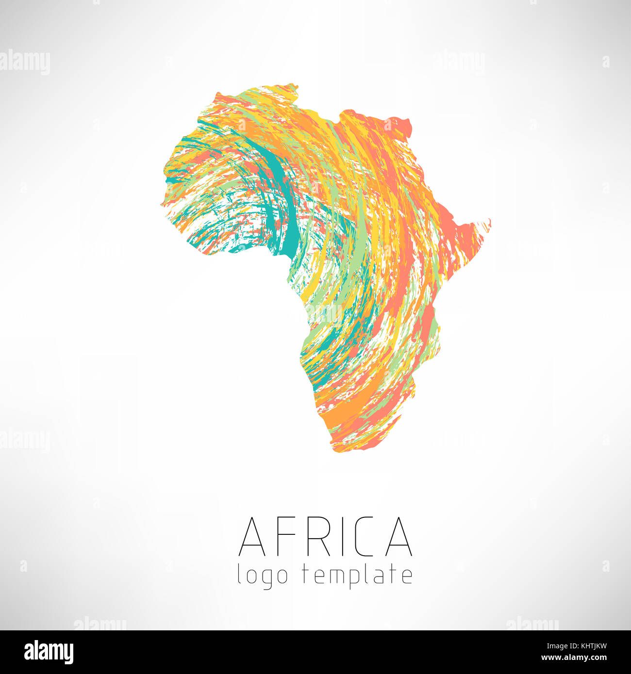 Creative map african continent hi-res stock photography and images - Alamy