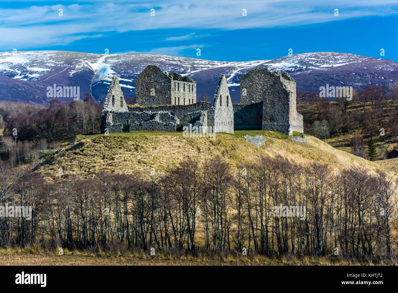 Ruthven Barracks, Kingussie, Badenoch, Scotland, United Kingdom Stock ...