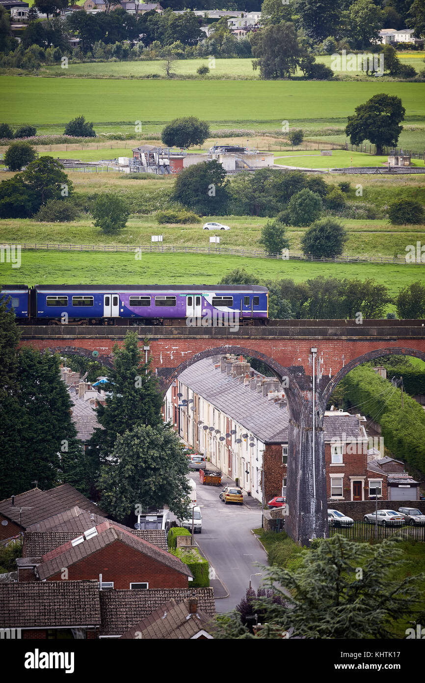 Whalley village in the Ribble Valley, Lancashire. Pictured Whalley ...
