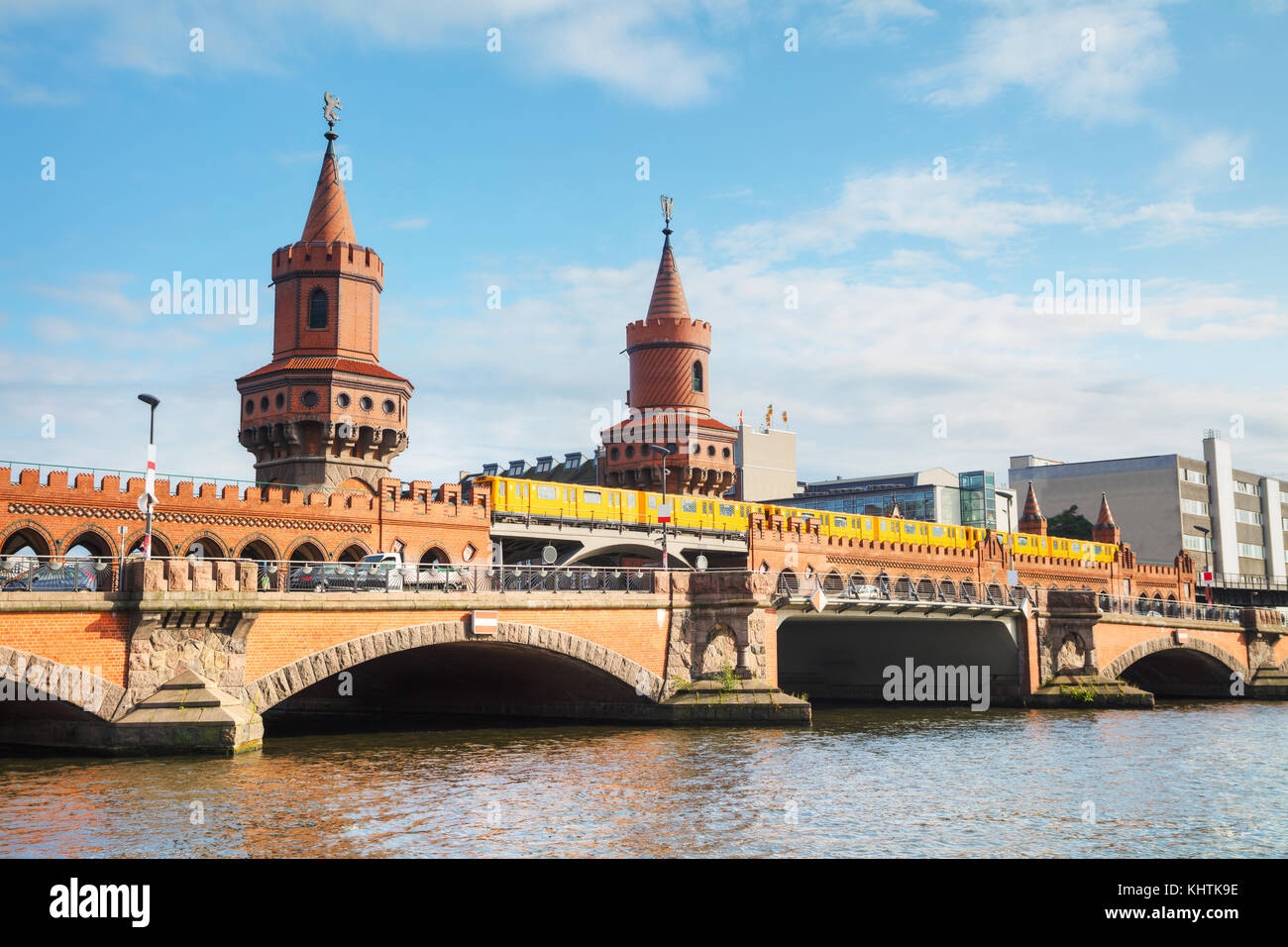 Oberbaum bridge in Berlin, Germany on a sunny day Stock Photo - Alamy