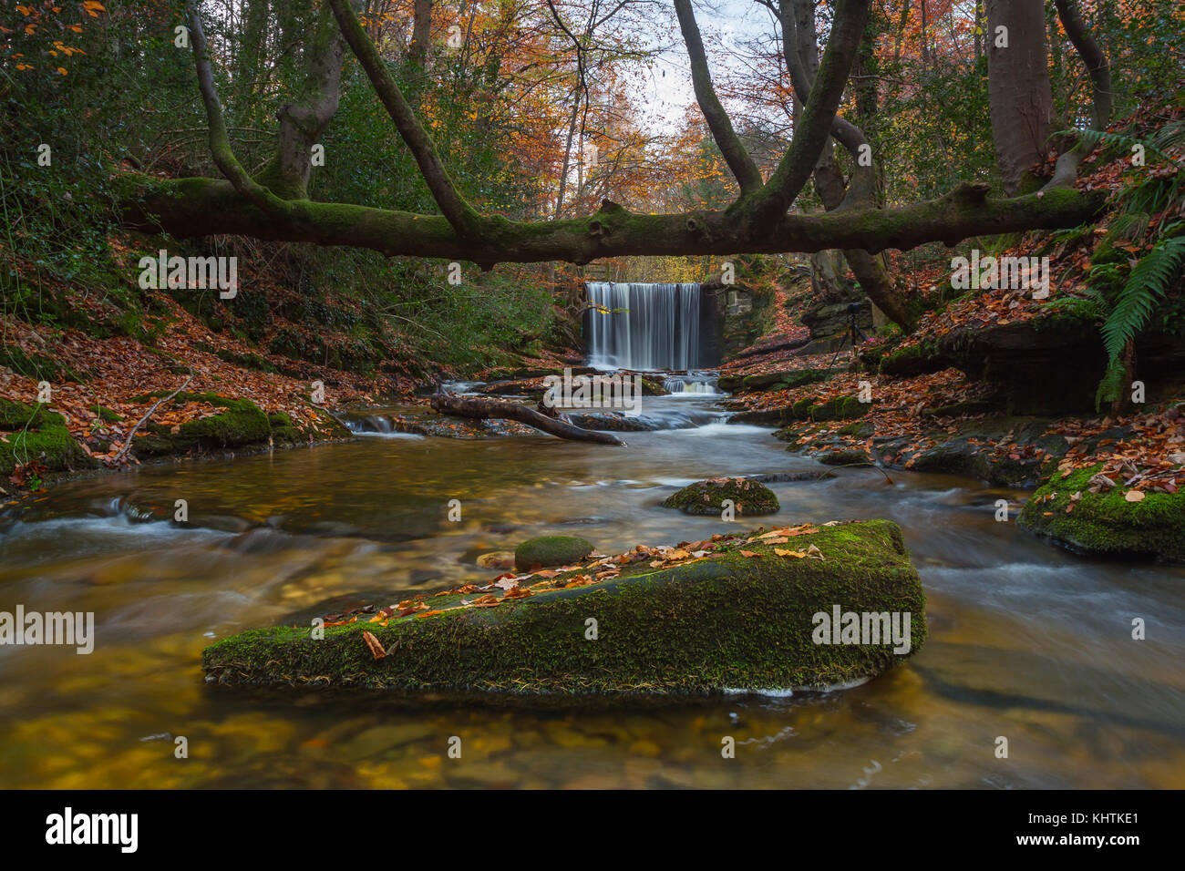 Wrexham waterfall hi-res stock photography and images - Alamy