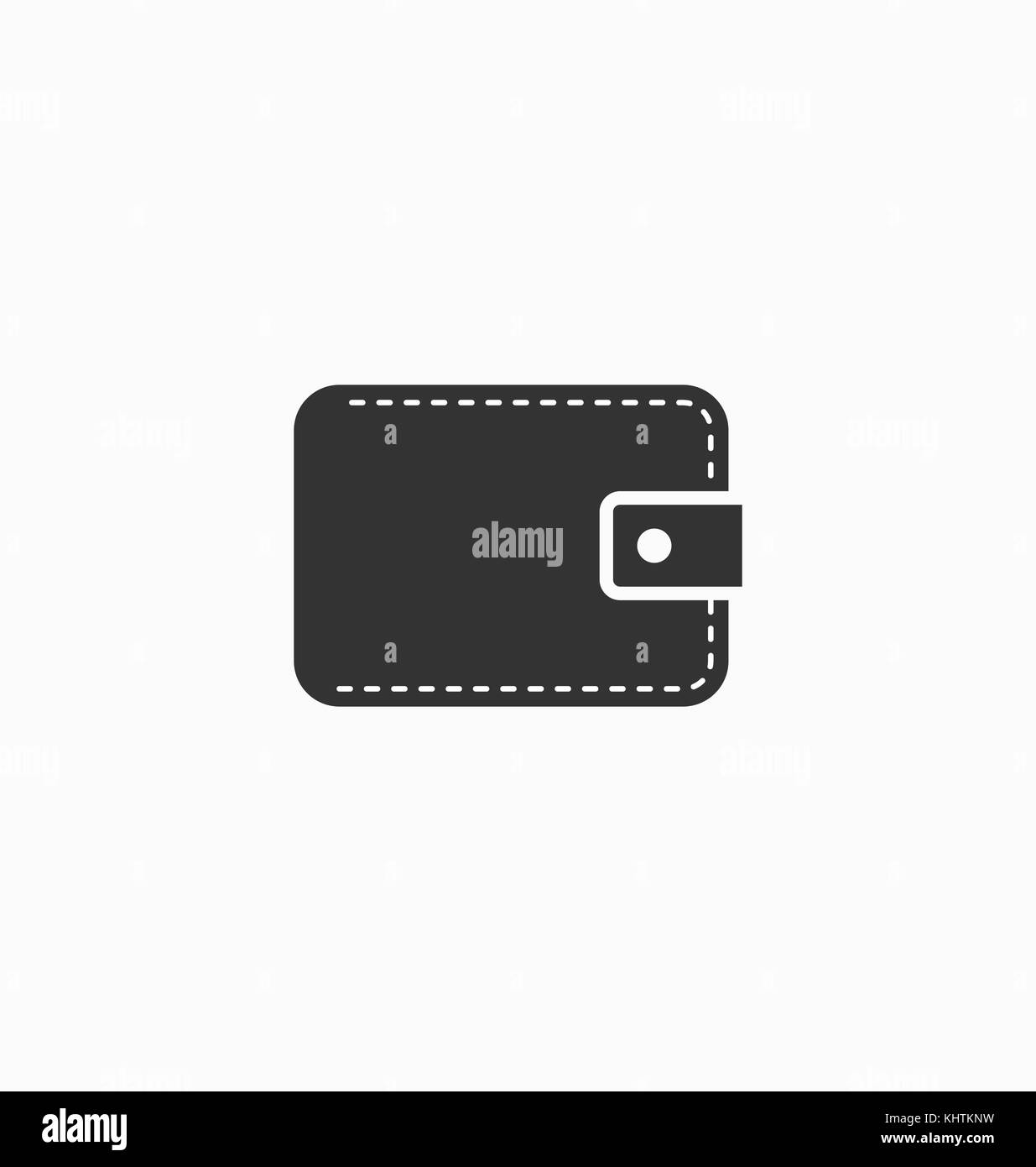 Wallet money illustration vector Stock Vector Images - Alamy