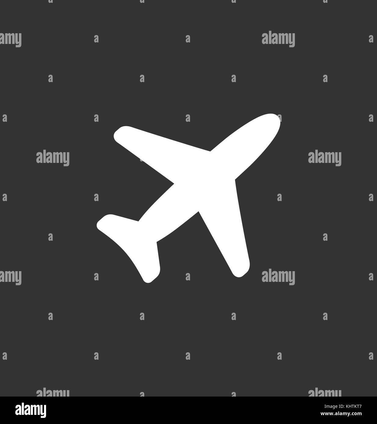 Plane icon vector sign Stock Vector Image & Art - Alamy